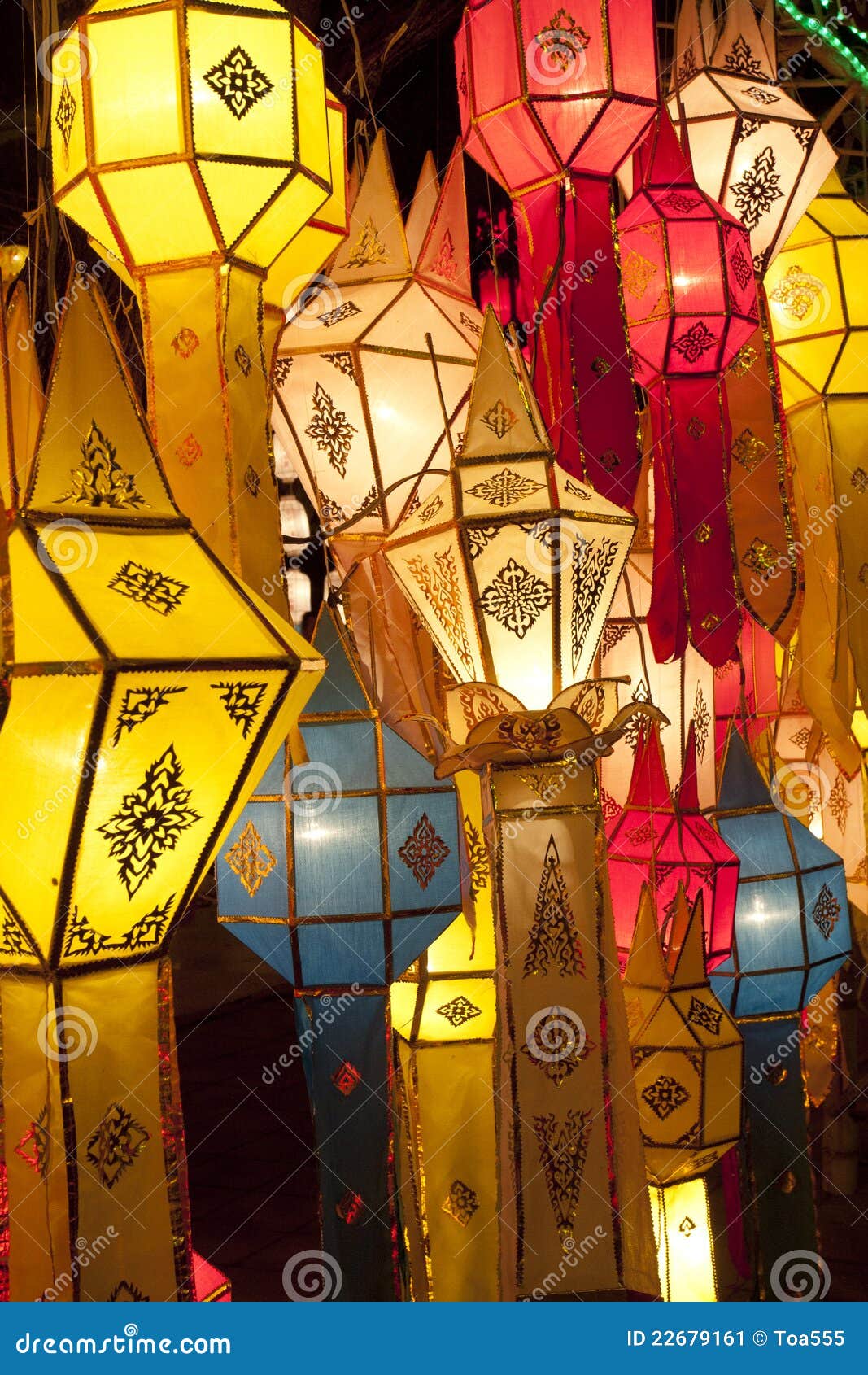 Asian lanterns stock image. Image of lanterns, tradition - 22679161