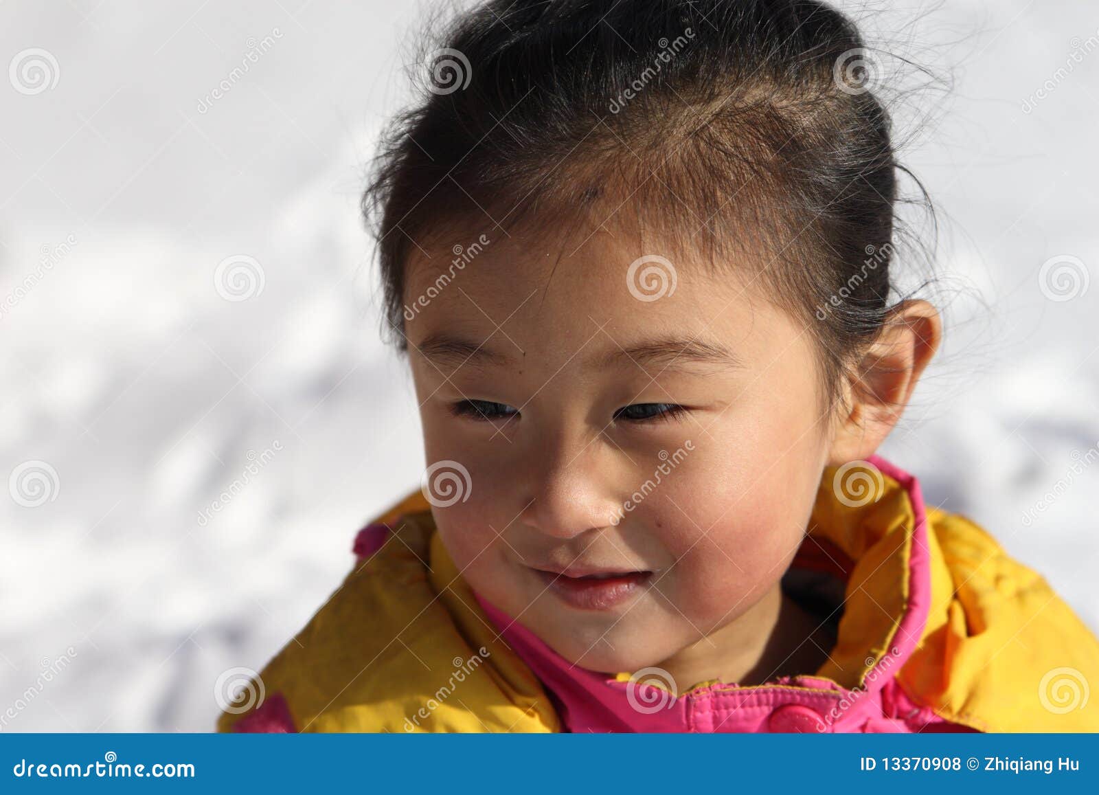 Asian little girl stock photo. Image of ethnicities, rural - 13370908