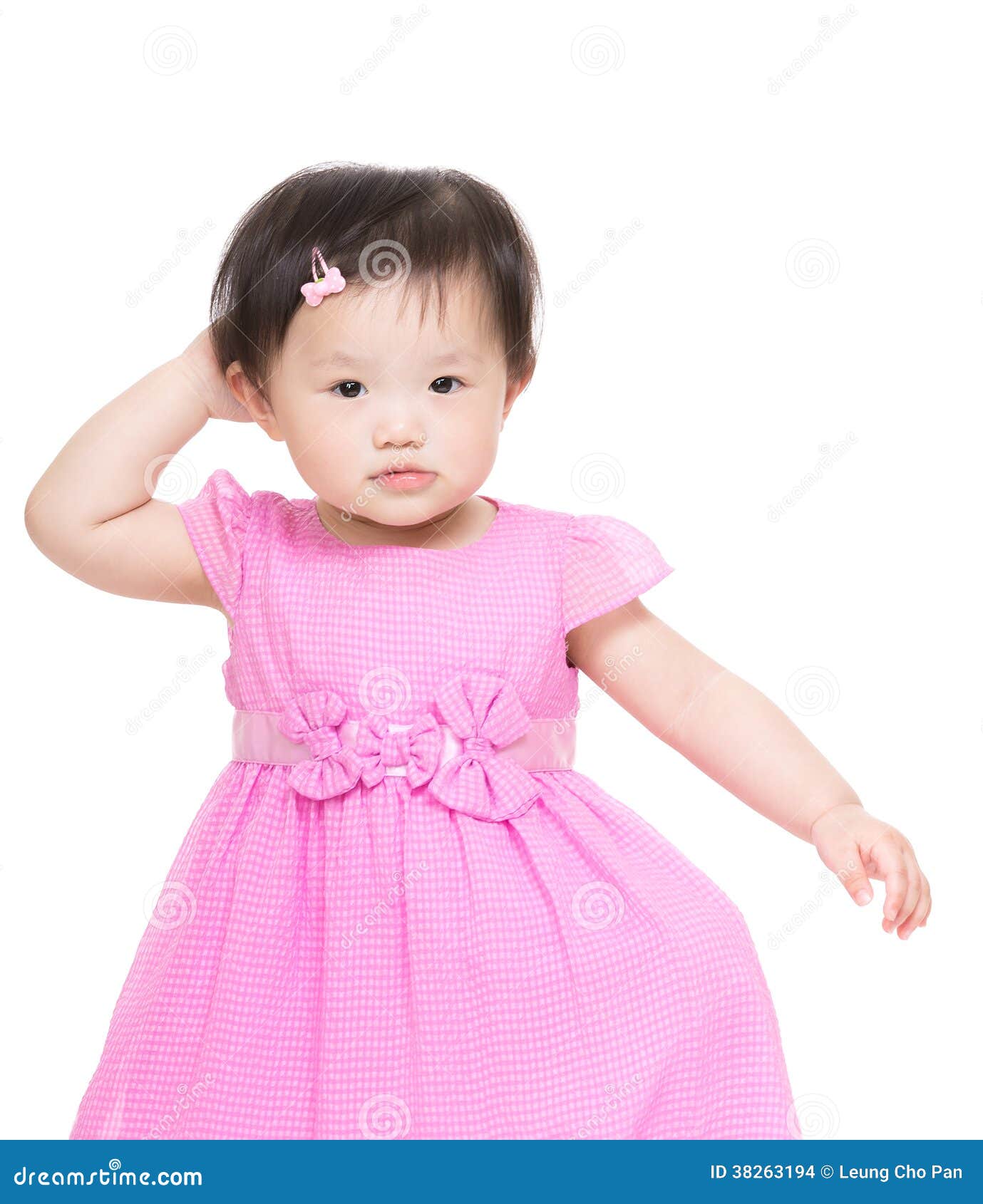 Girl Scratch The Itch With Hand Stock Photography | CartoonDealer.com ...