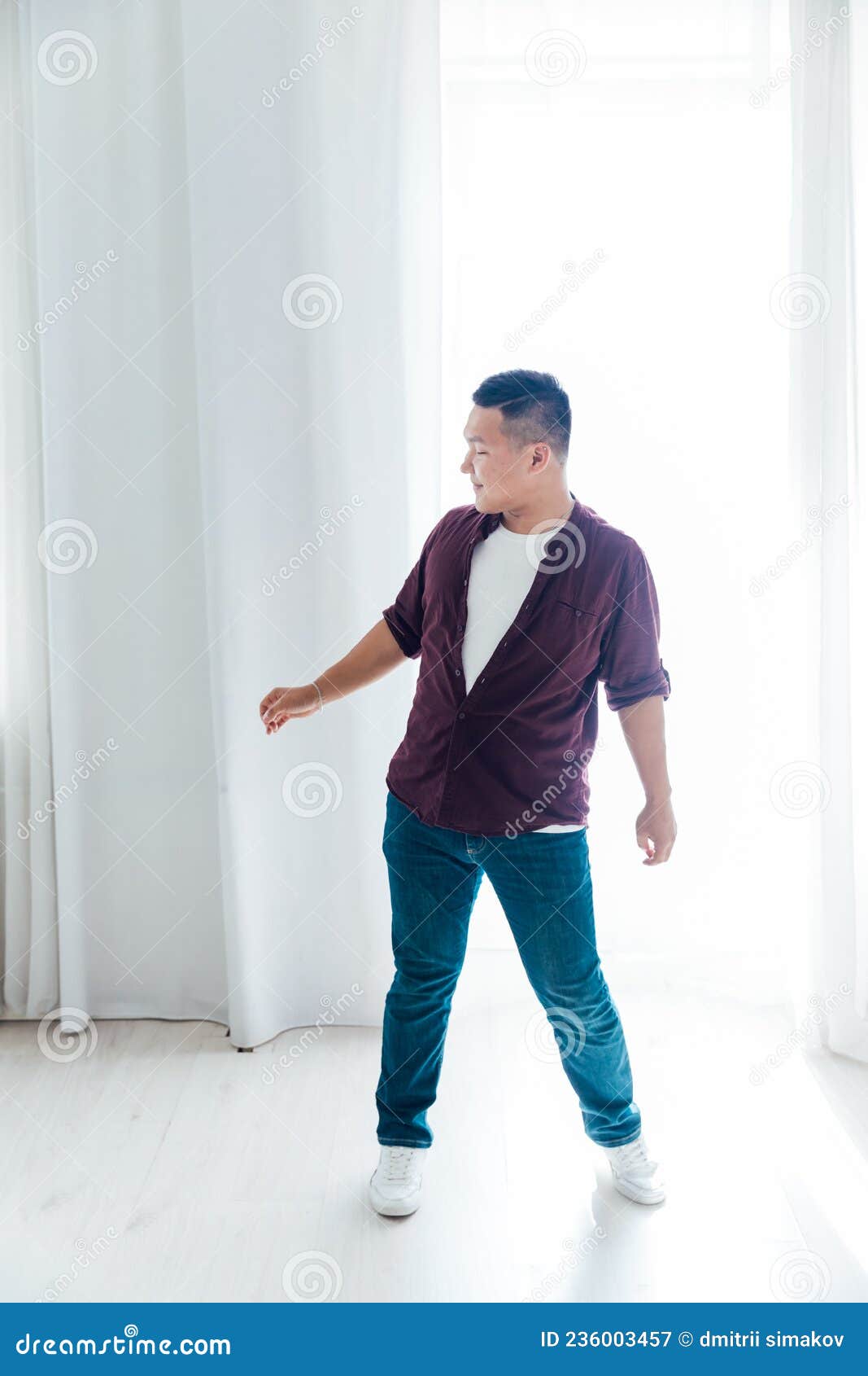 Asian Man Dancing To Music Alone at Home Stock Image - Image of happy ... Asian Man Dancing To Music Alone at Home Stock Image - Image of happy ...