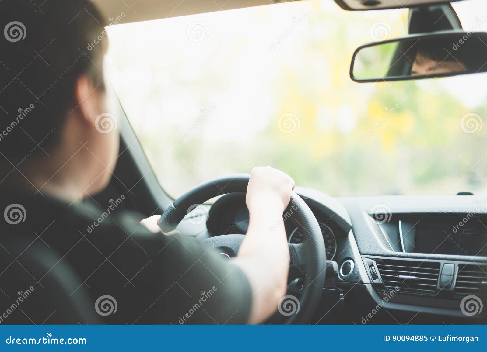 Asian man driving a car stock image. Image of asian, drive - 90094885