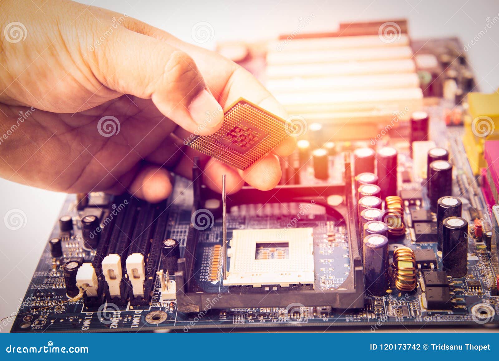 Computer fixing stock photo. Image of background, landscapes - 120173742
