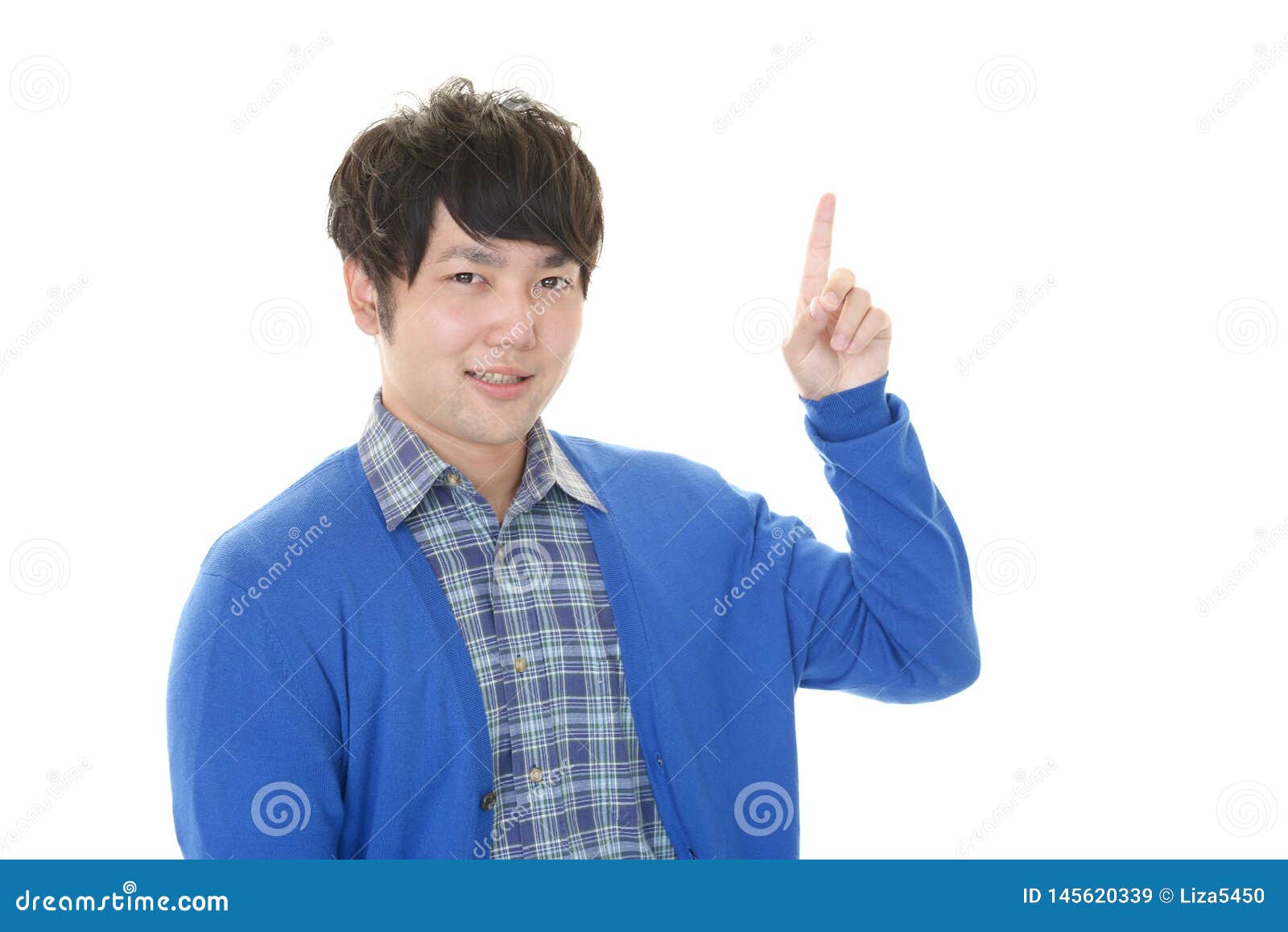 Smiling Asian man stock image. Image of hair, communication - 145620339