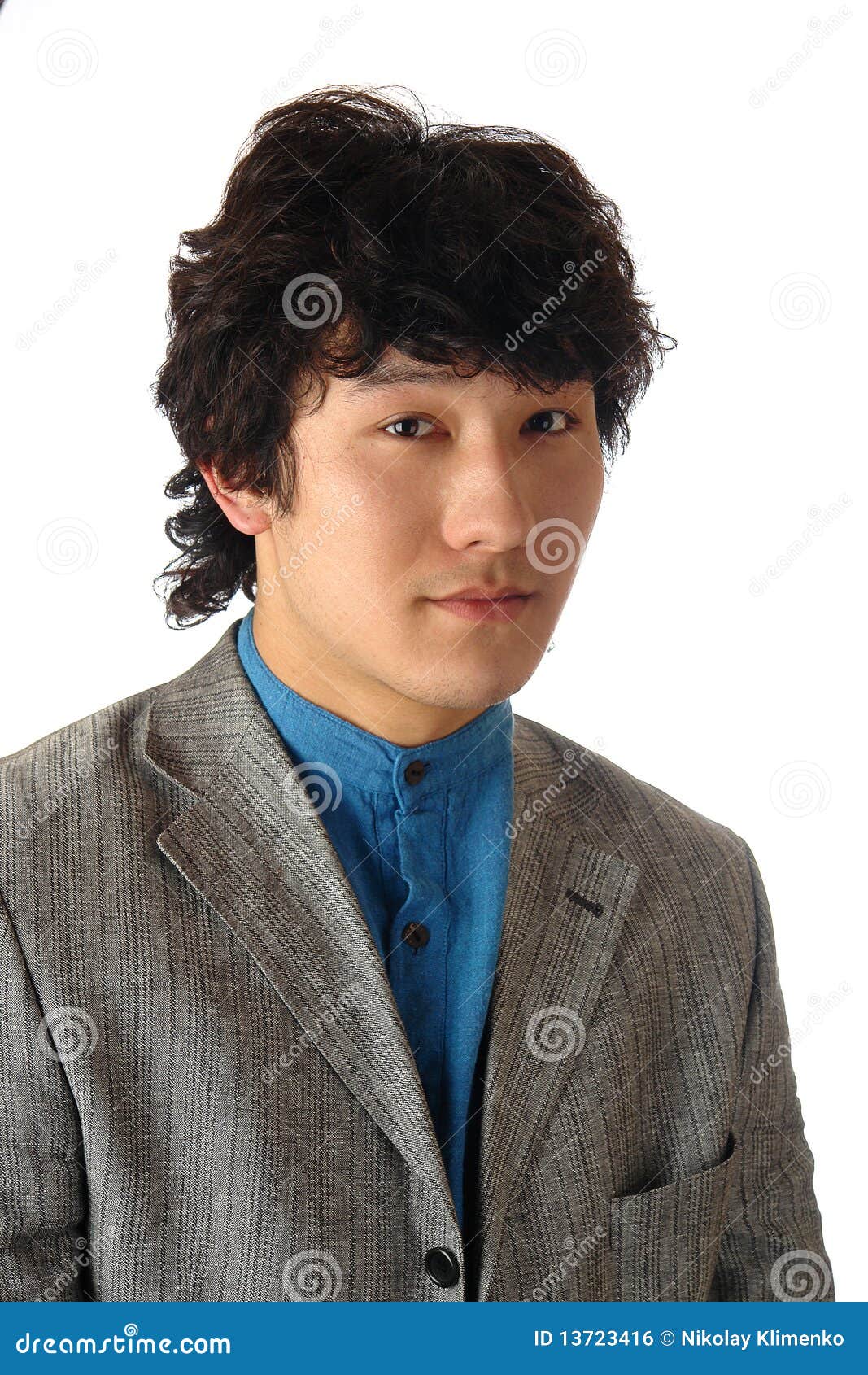 Asian man portrait stock photo. Image of success, studio - 13723416