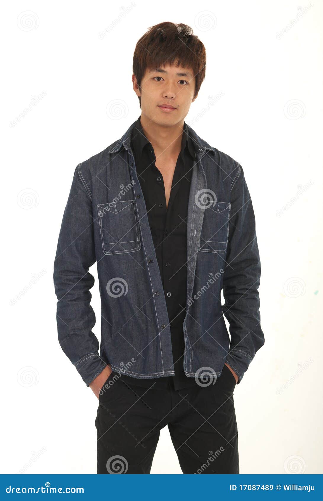 Asian man portrait stock image. Image of male, young - 17087489