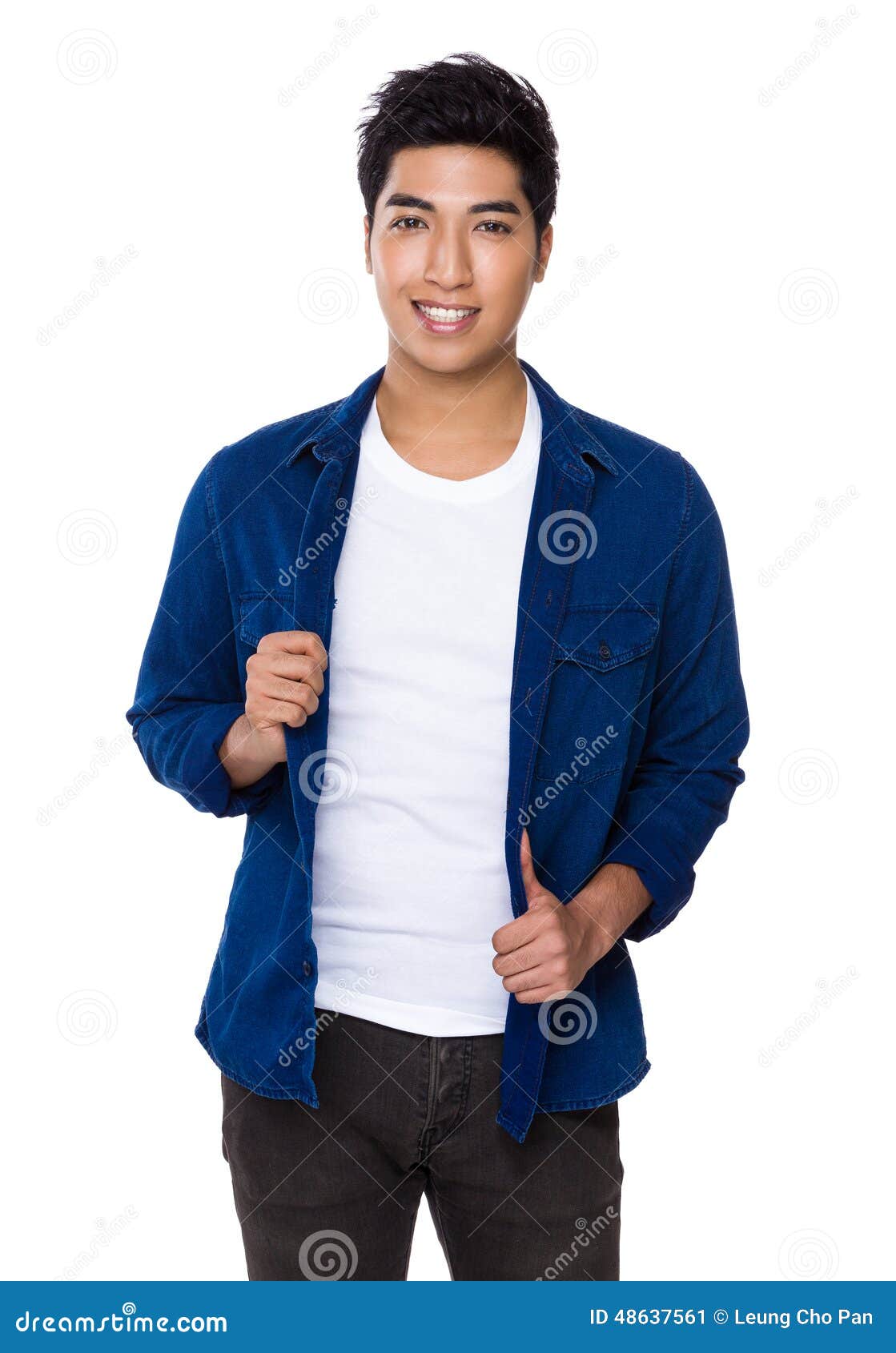 Asian Man portrait stock image. Image of nice, chinese - 48637561
