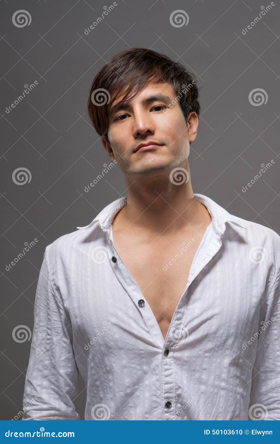 Asian man stock photo. Image of power, shoulder, sport - 50103610