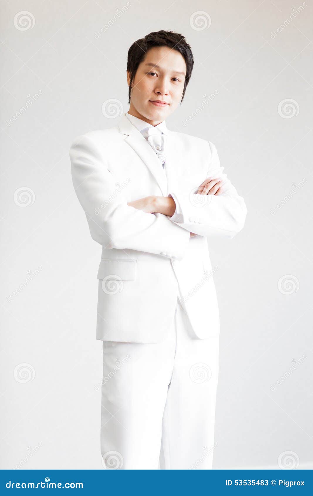 Asian Man in Suit.Take Photo in Studio Stock Image - Image of natural ...