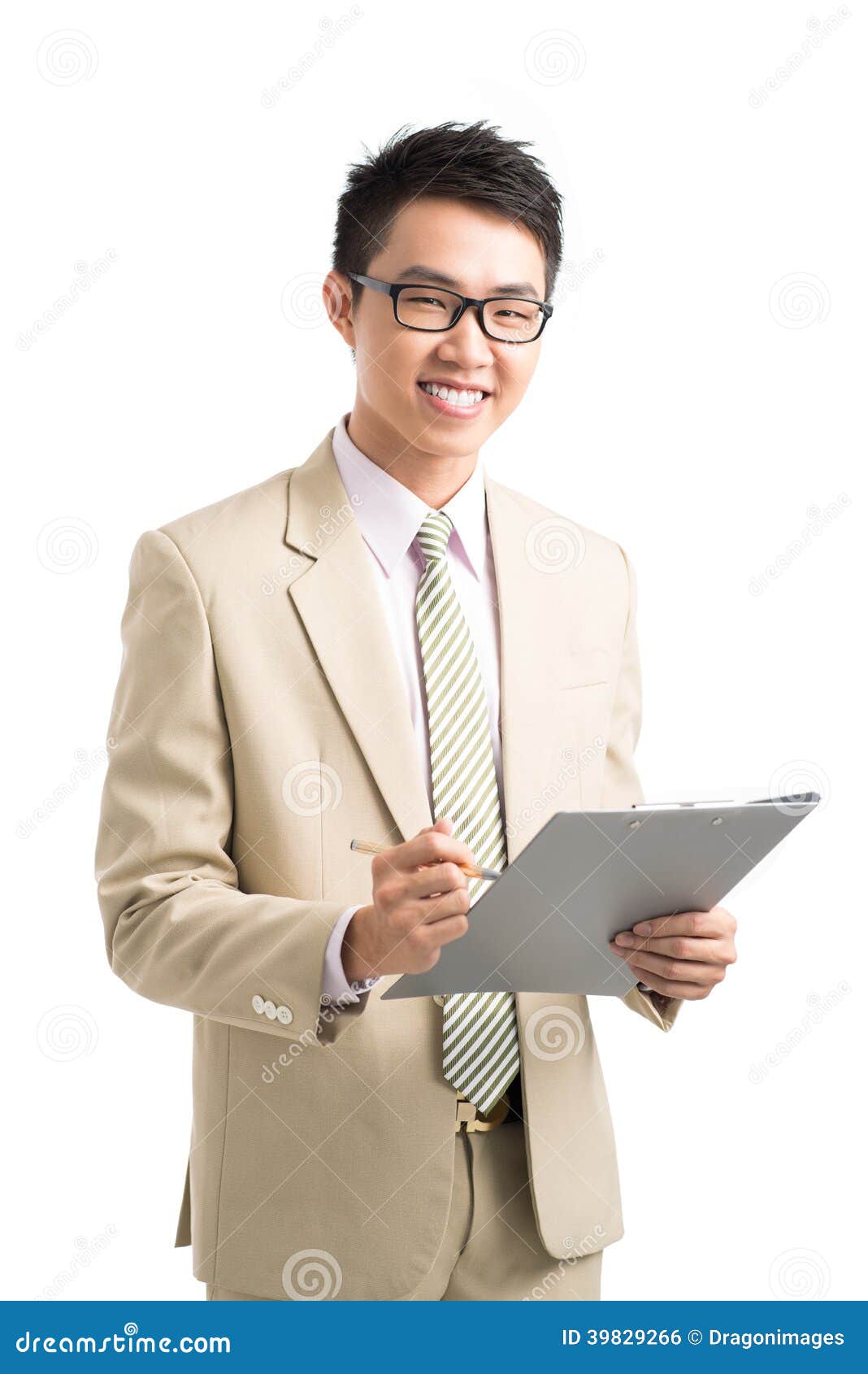 Asian manager stock photo. Image of holding, marketing - 39829266