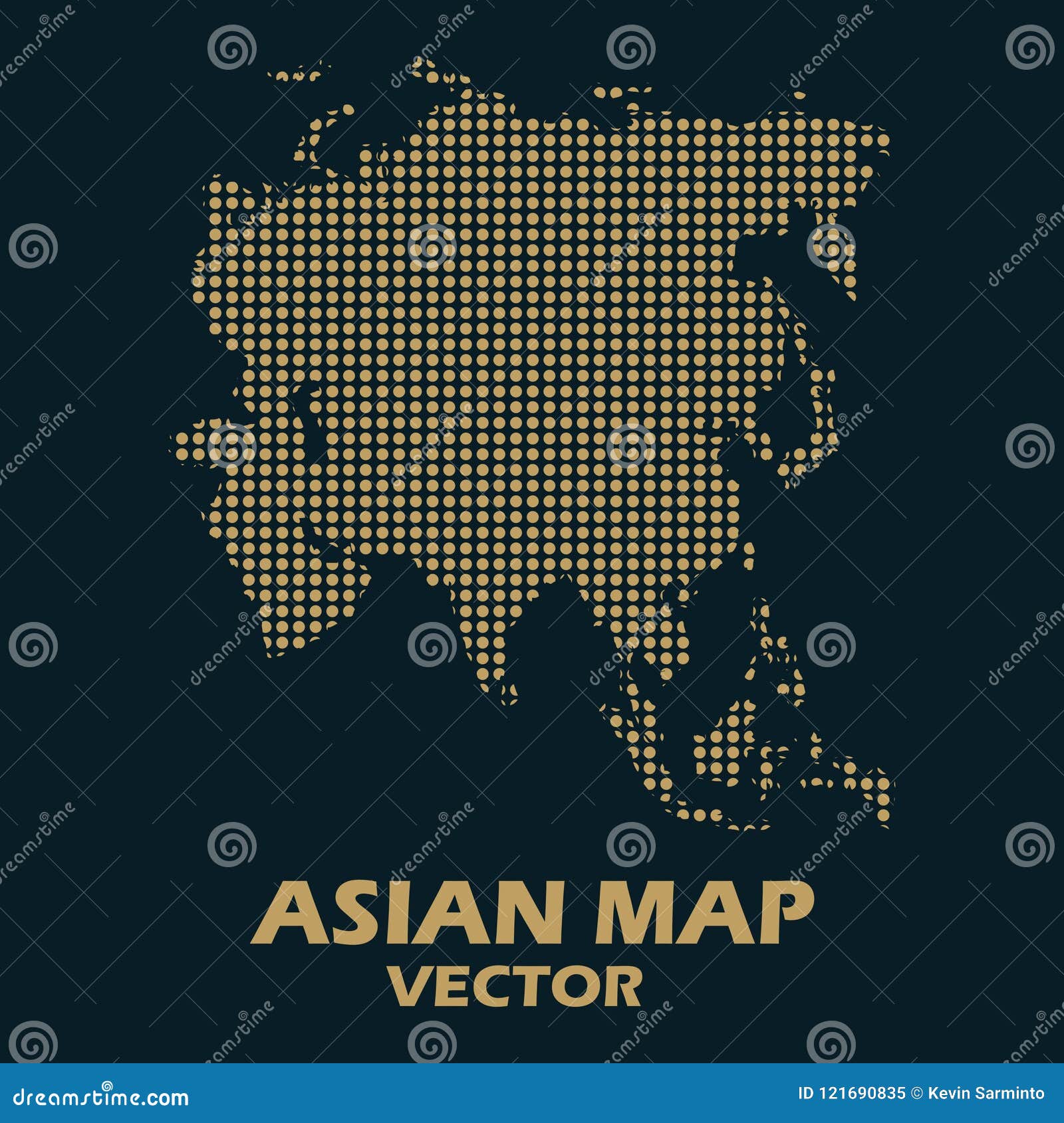 Asian map vector logo stock vector. Illustration of flat - 121690835