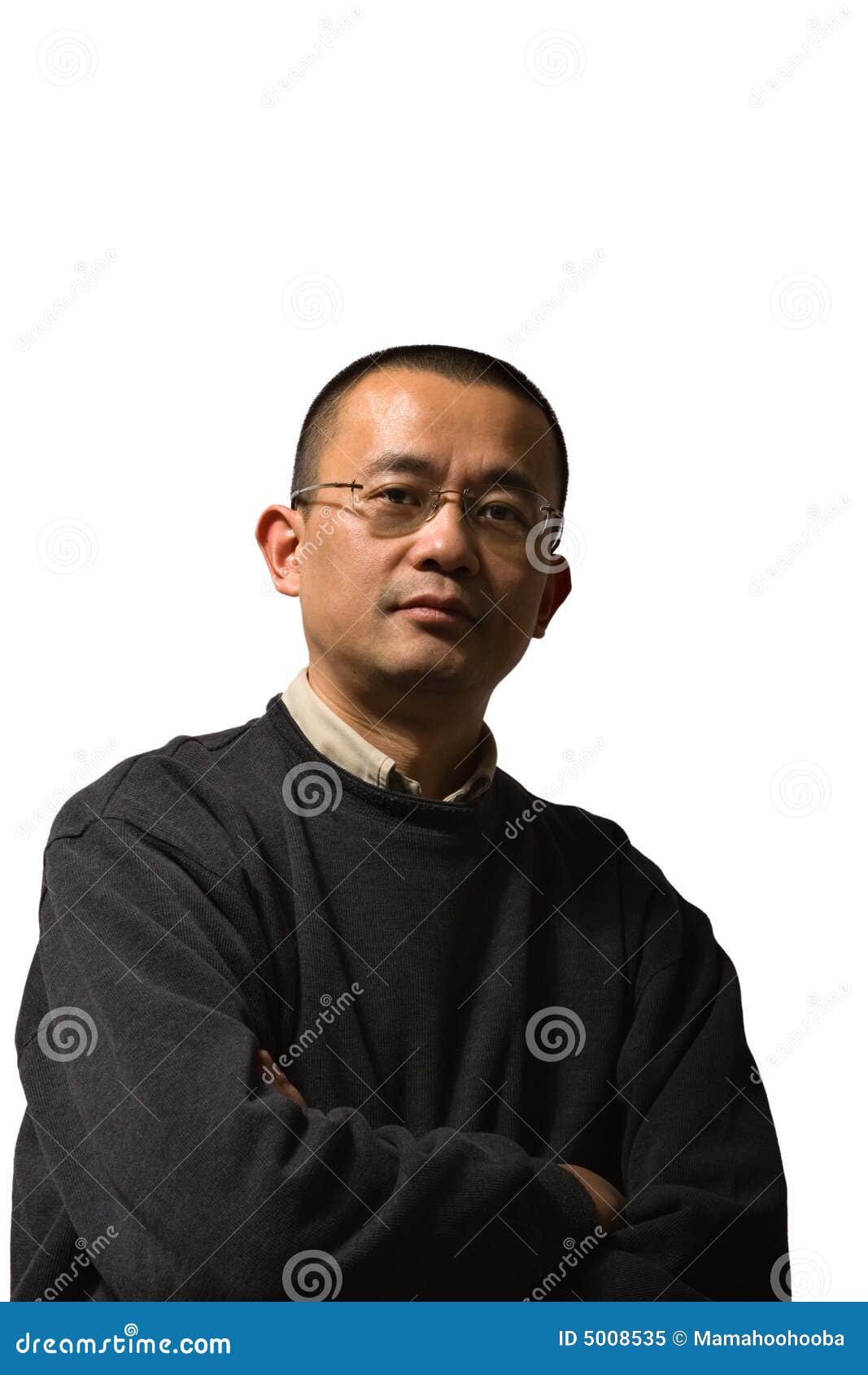 Asian mid-adult man stock image. Image of confidence, determined - 5008535