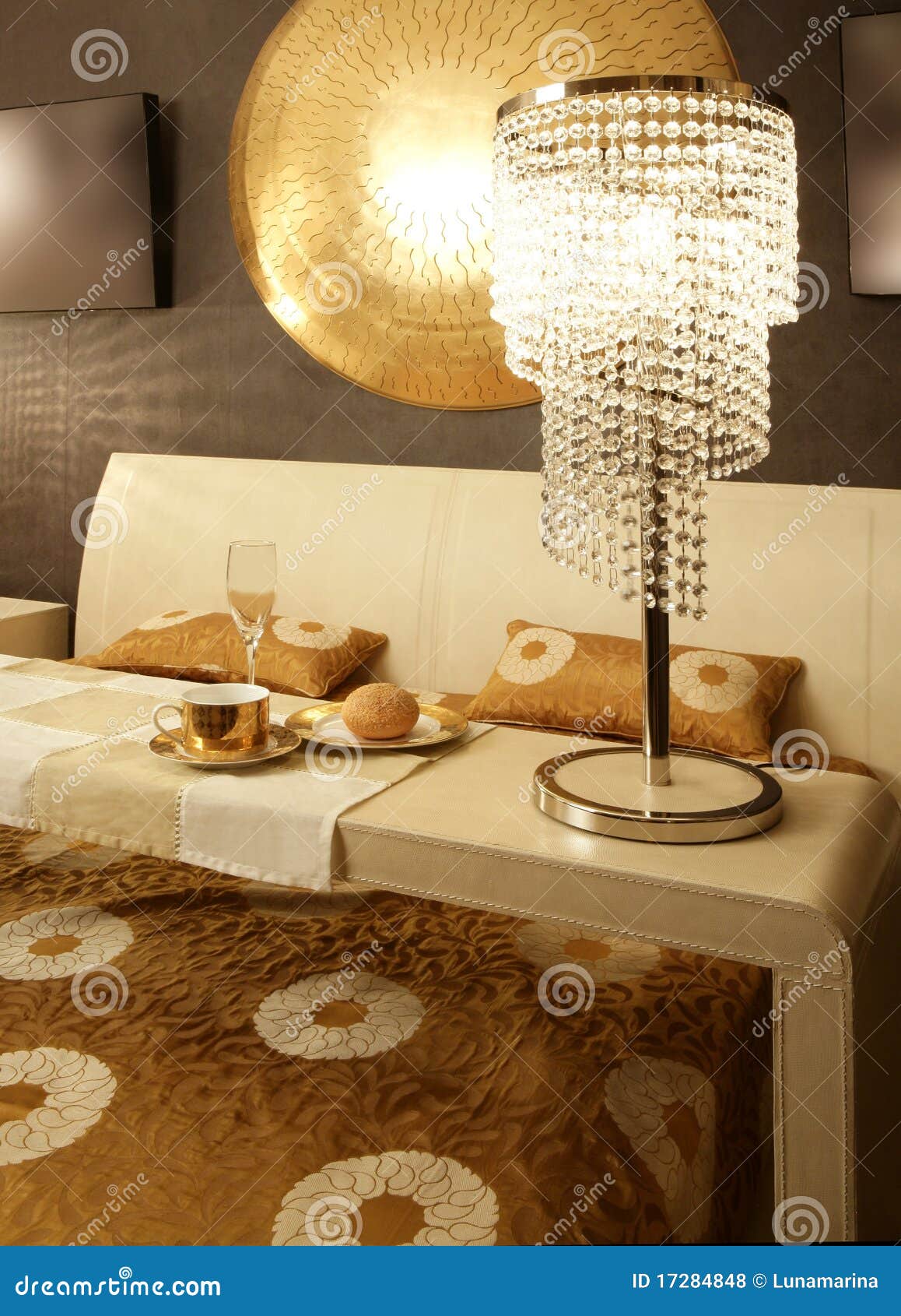 Breakfast In Luxury Hotel. Table Full Various Food From Buffet In ...