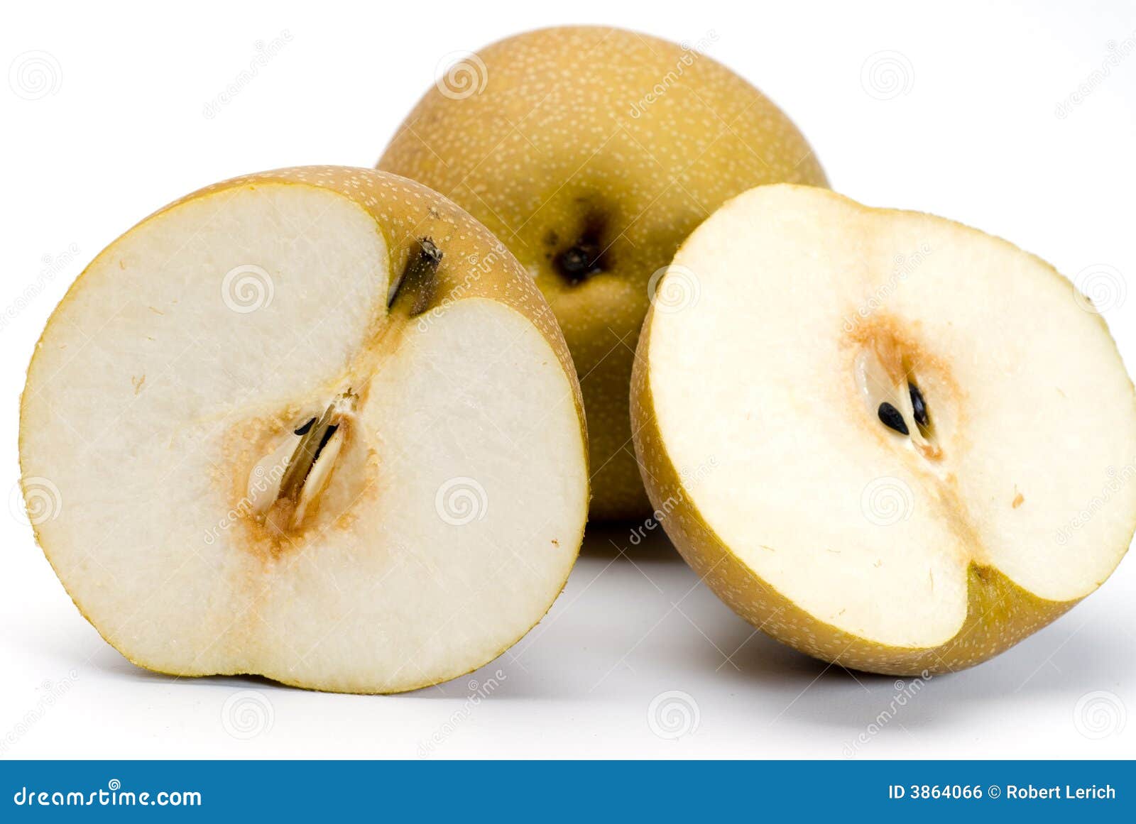 Asian nashi pear stock photo. Image of pair, crisp, cross - 3864066
