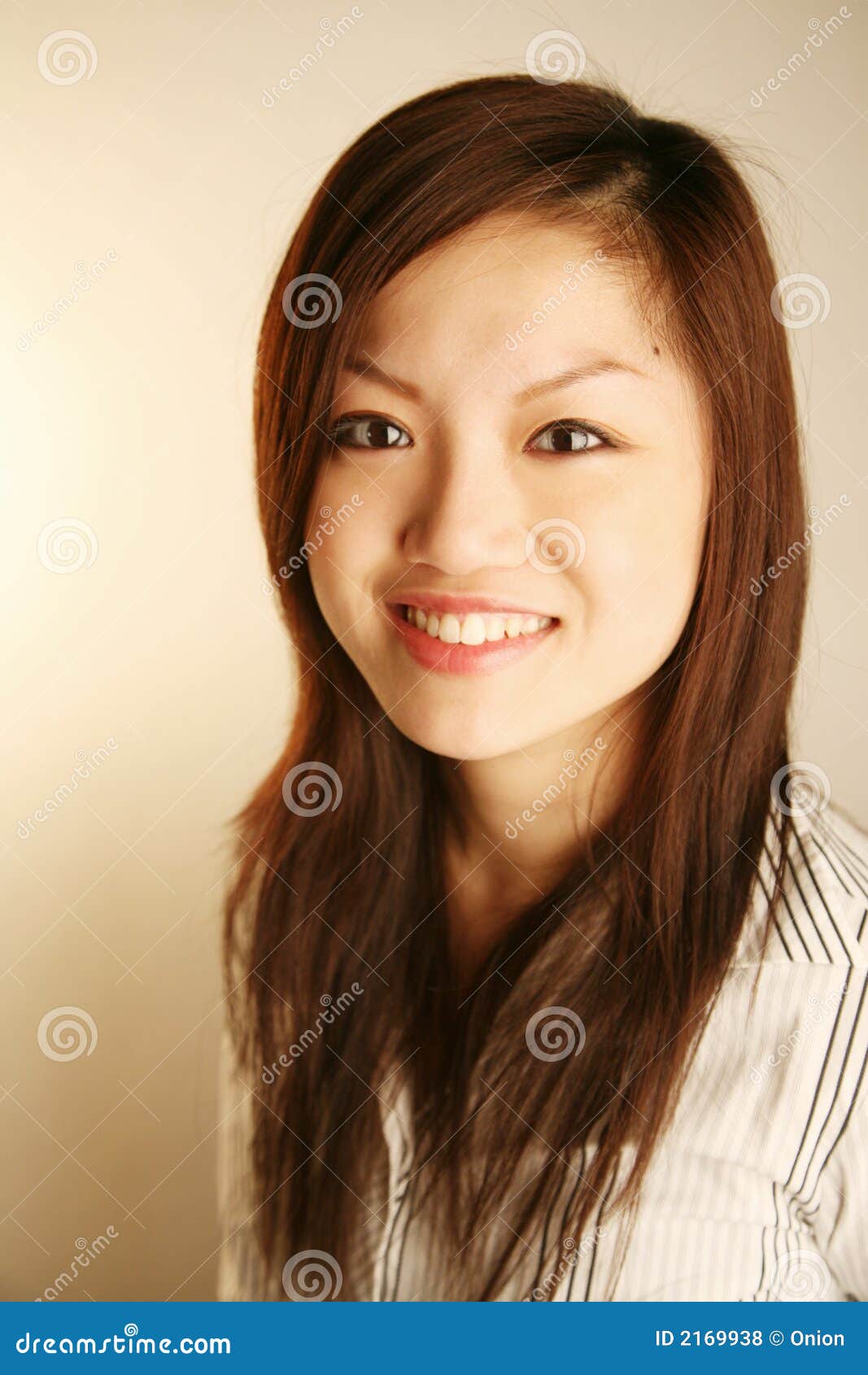 Asian office lady smiling stock photo. Image of smart - 2169938