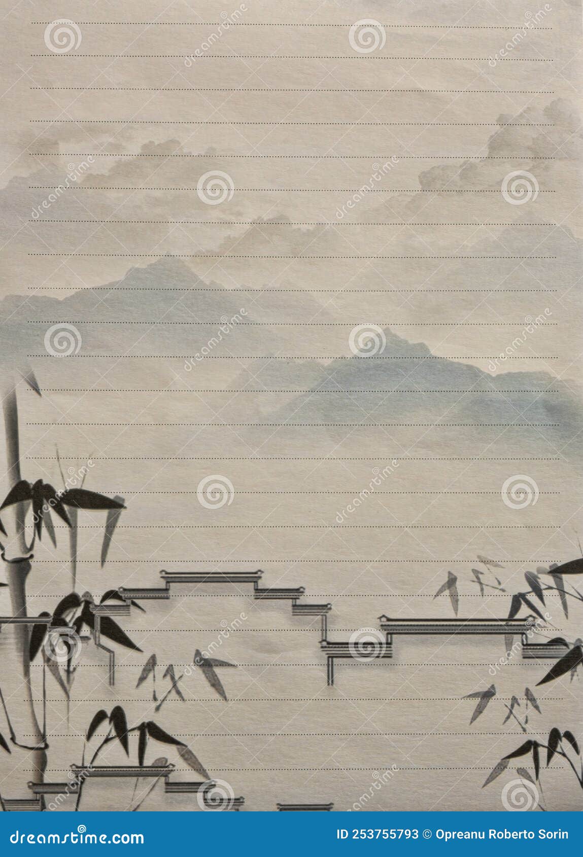 Asian paper editorial stock photo. Image of china, korean - 253755793