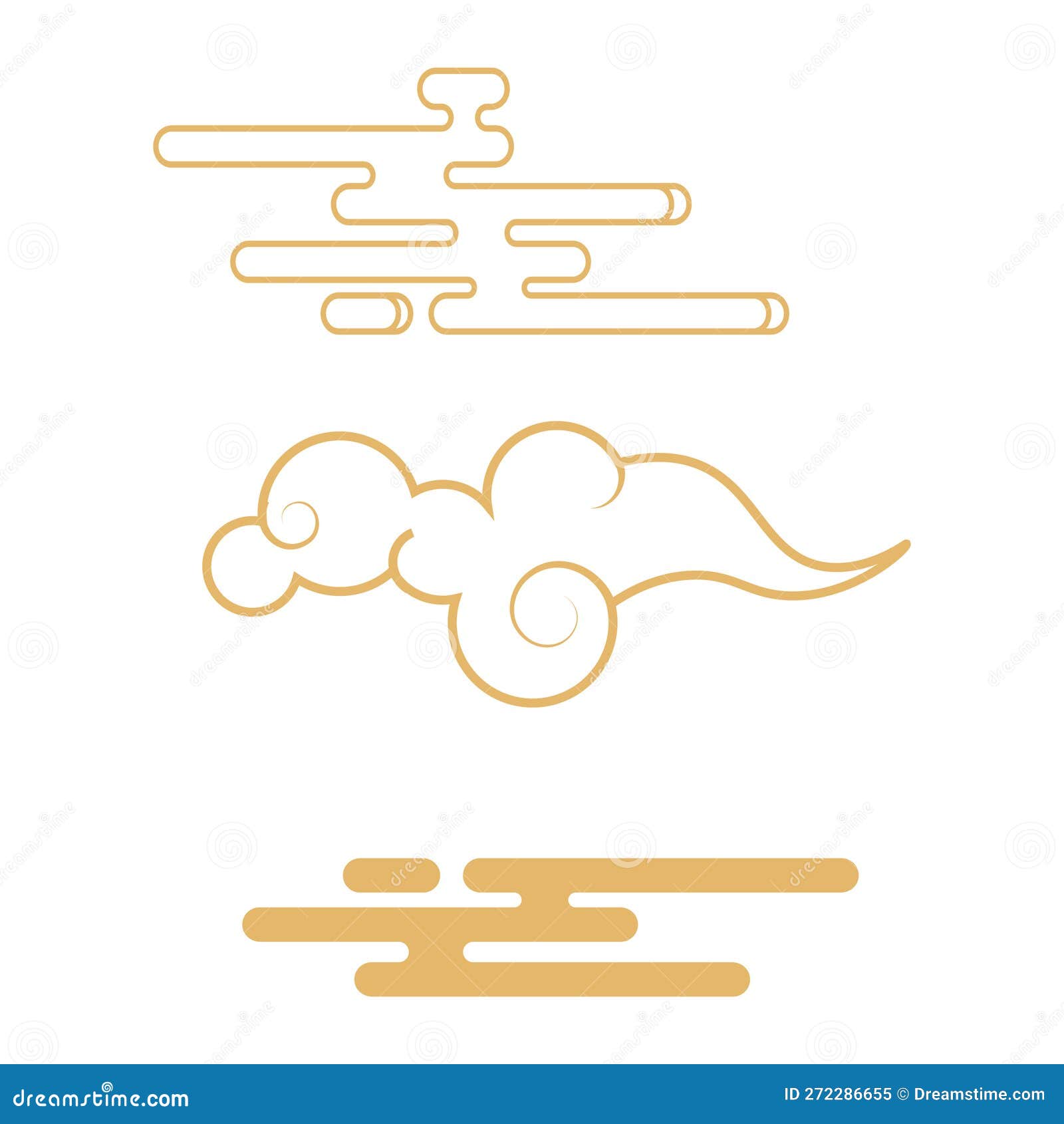 Set Of Asian Patterns Seamless Swatches. Vector Illustration ...