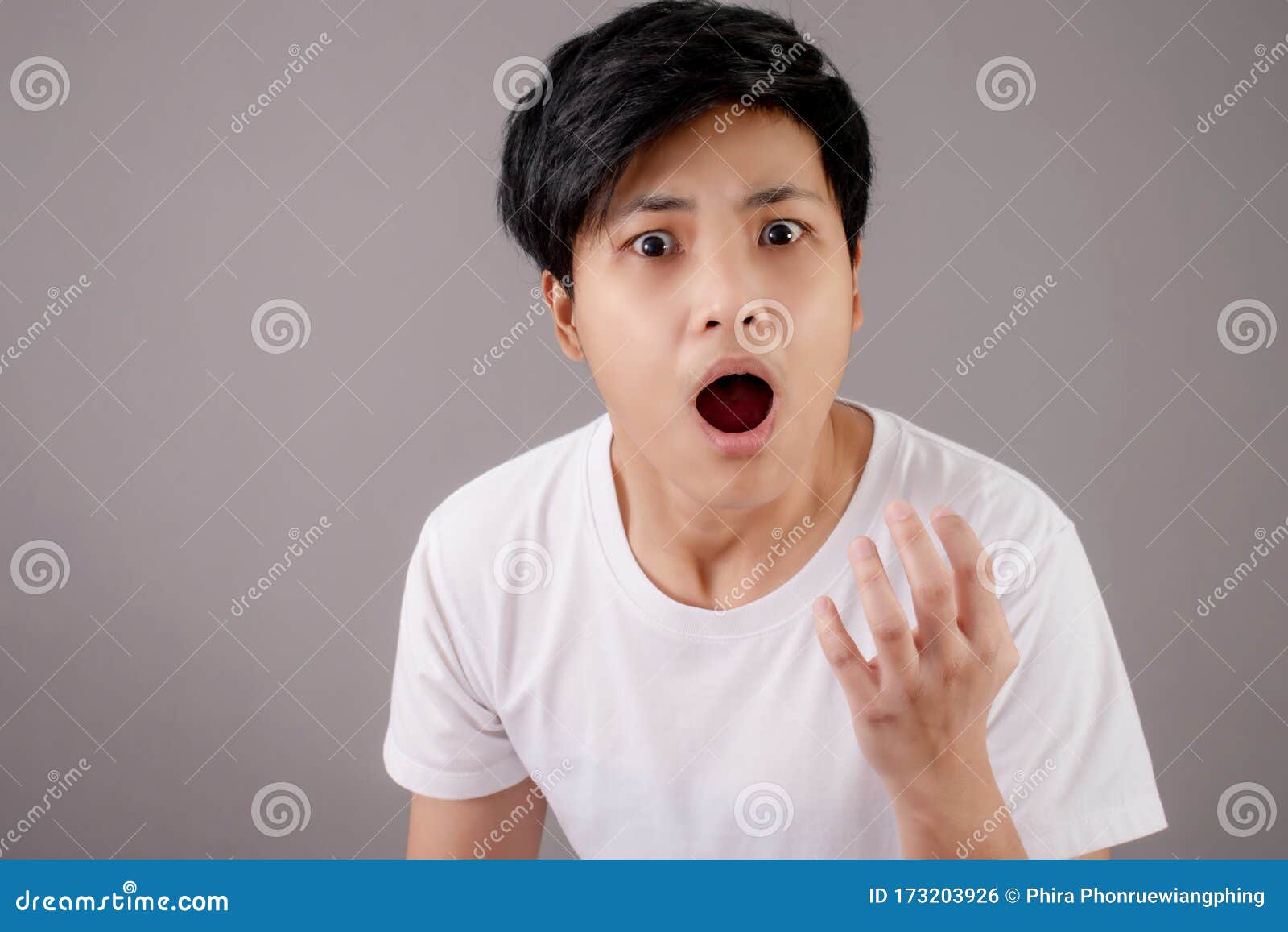 Asian People are Shocked and Surprised Stock Photo - Image of human ...