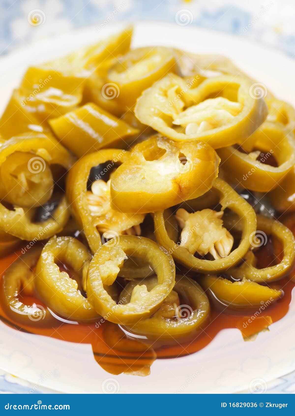 Asian pickled green chili stock photo. Image of asian - 16829036