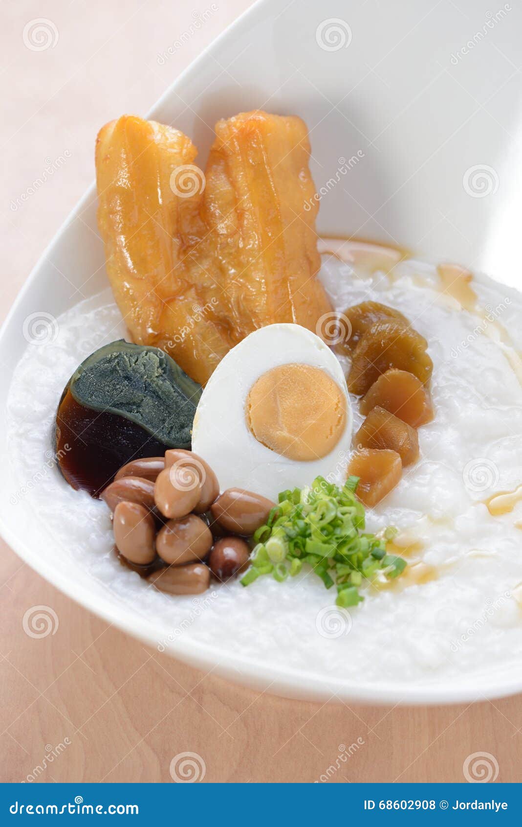 Asian porridge breakfast stock photo. Image of healthy - 68602908