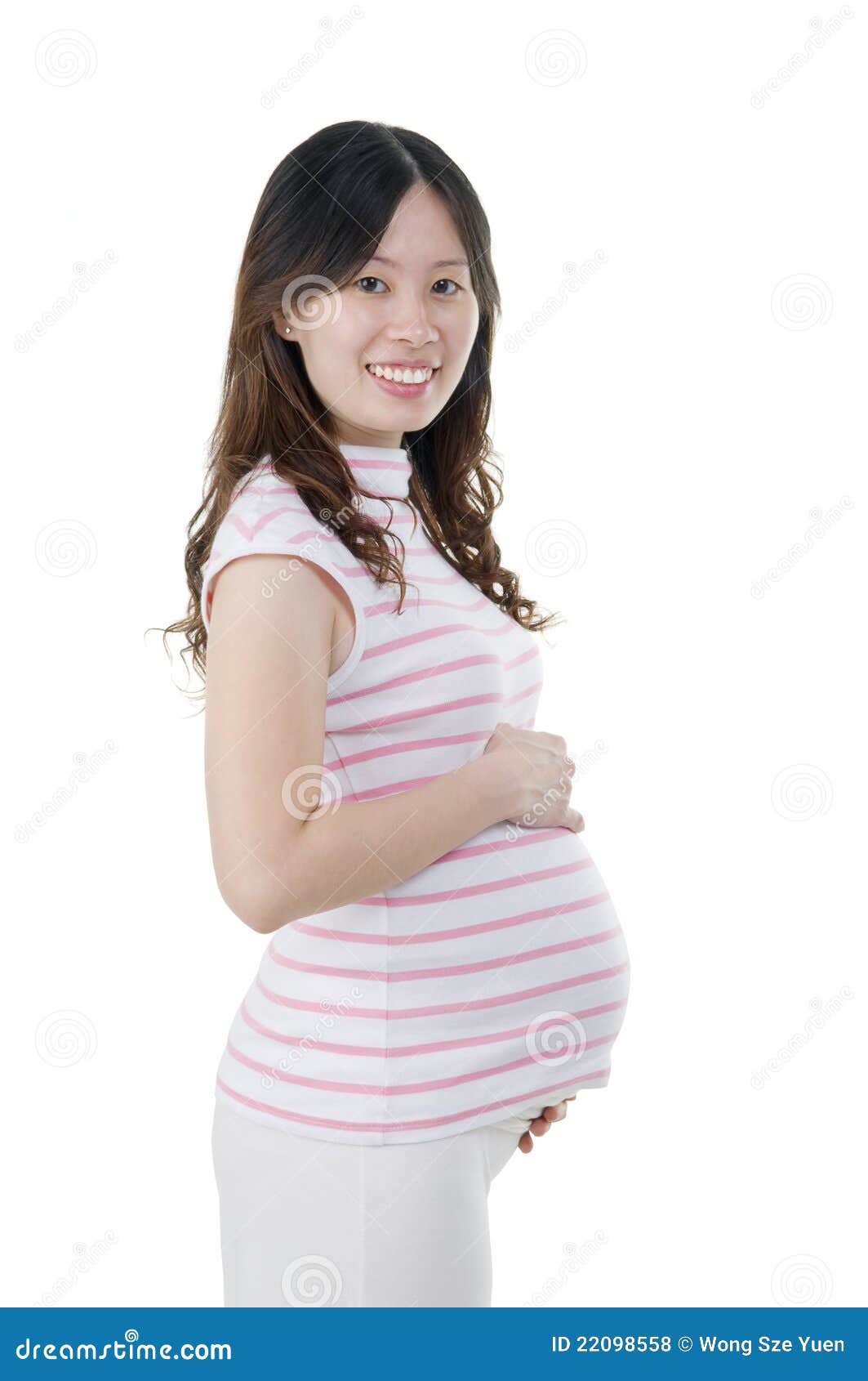 Asian pregnant woman stock photo. Image of growth, beautiful - 22098558