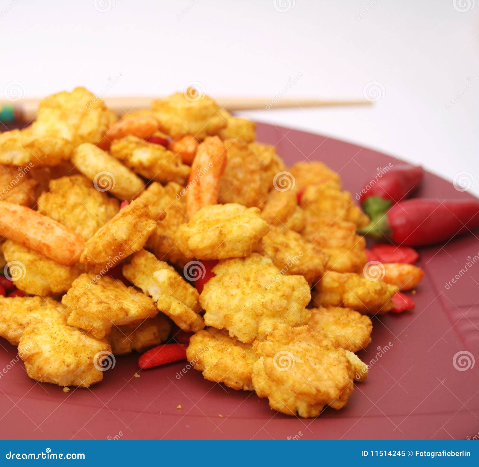 Asian Rice cookies stock image. Image of asian, chili - 11514245