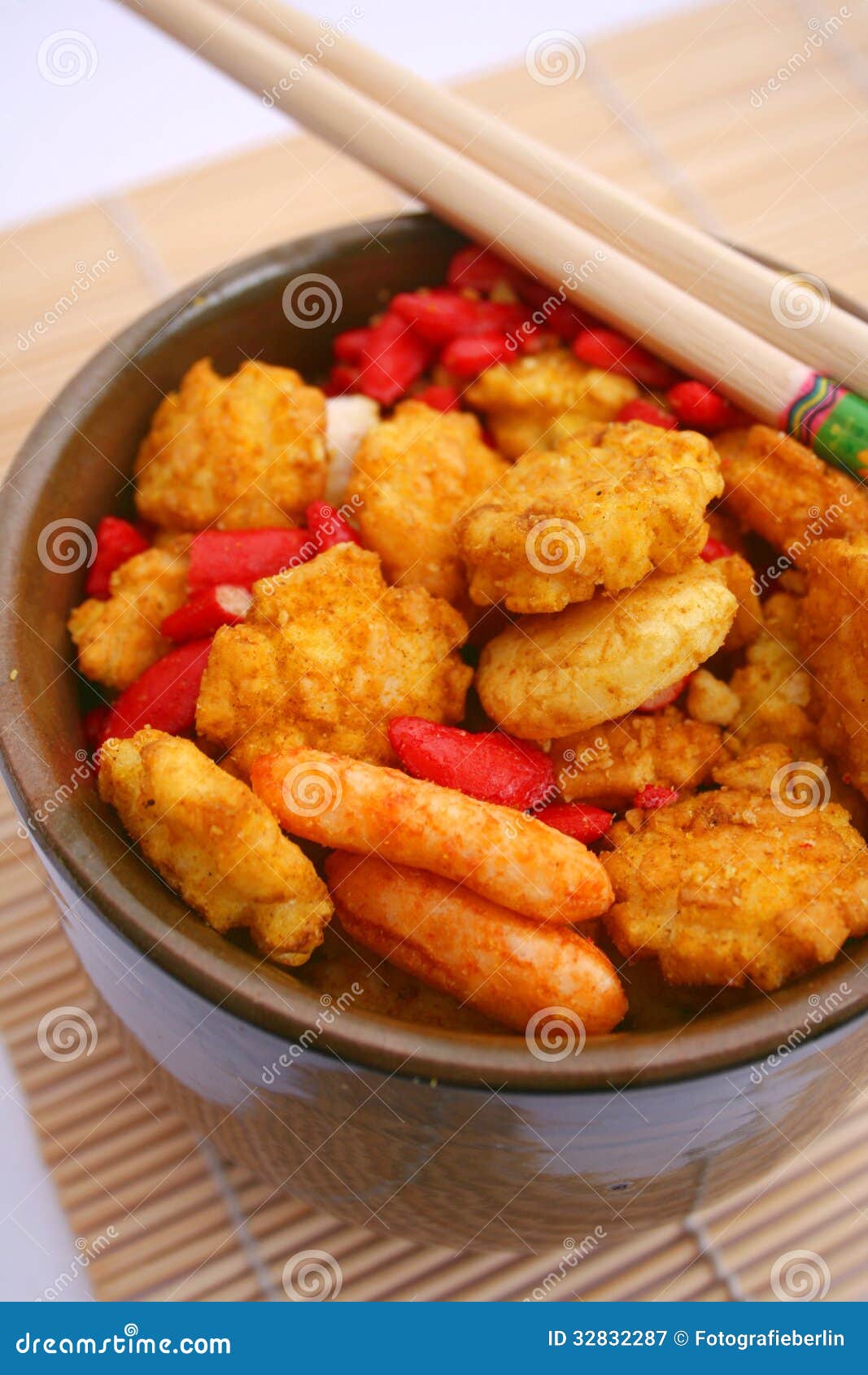 Asian rice crackers stock image. Image of asian, rice - 32832287
