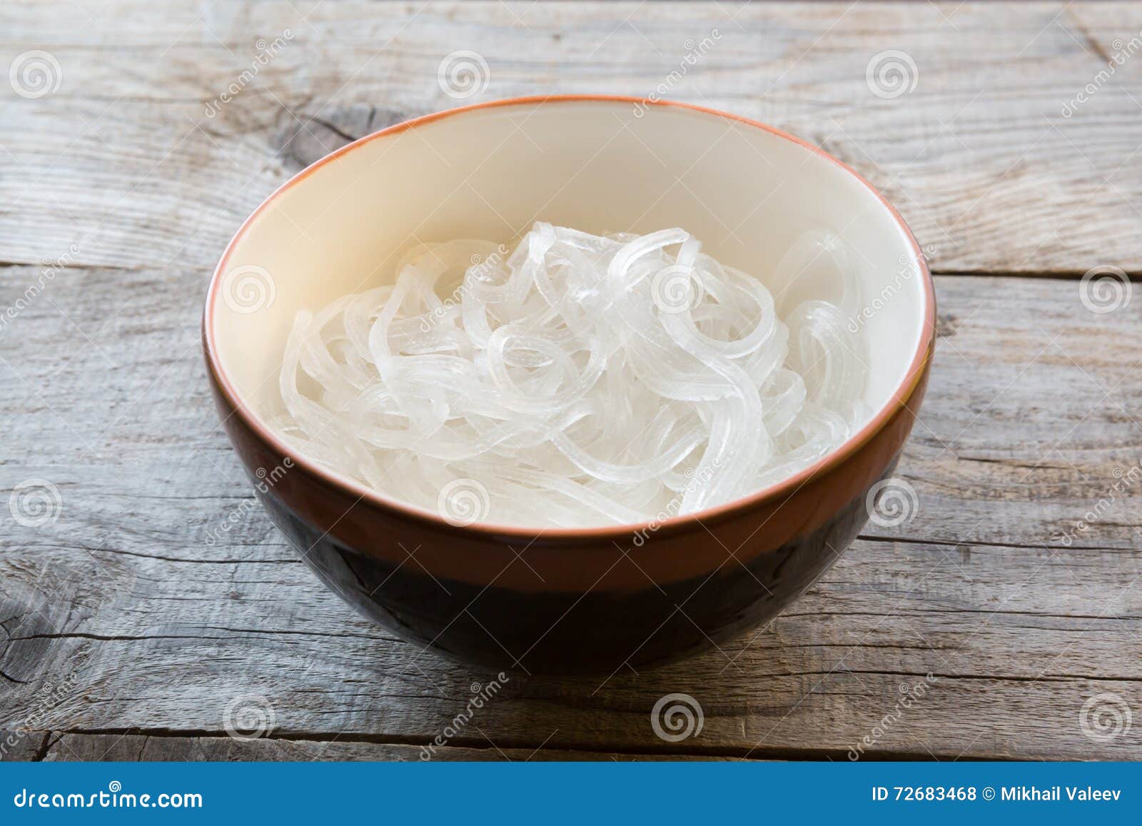 Asian rice noodles stock photo. Image of glass, cellophane - 72683468