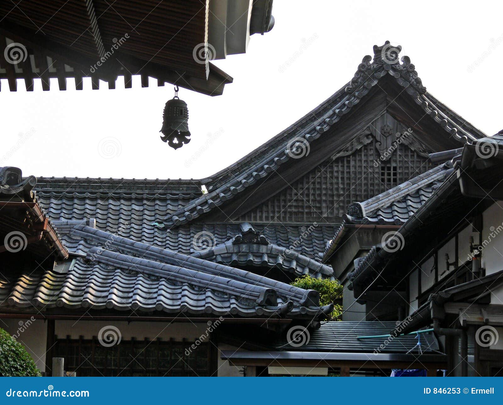 Asian roofs stock image. Image of golden, house, leaf, buddha - 846253