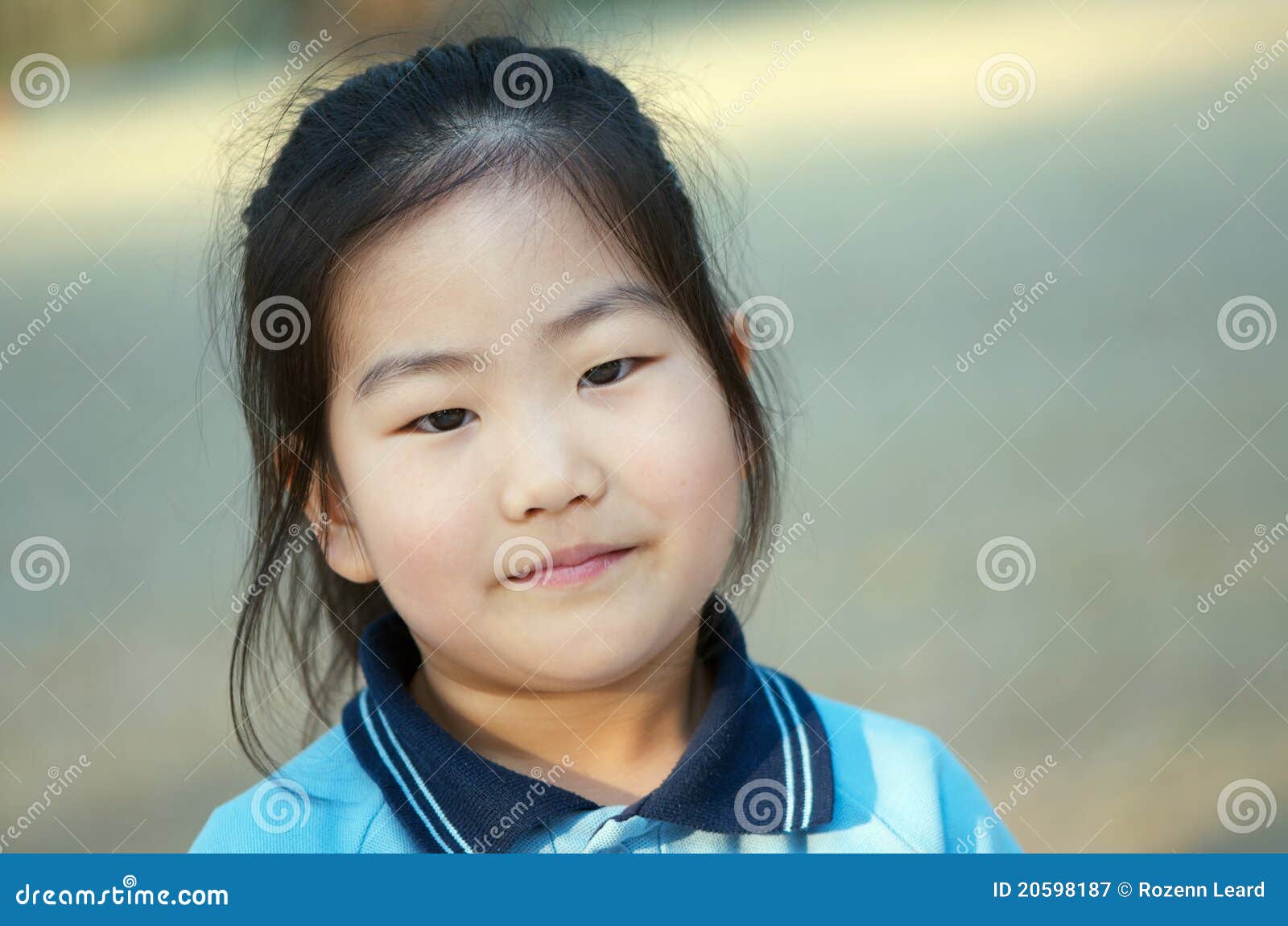 Asian school girl stock image. Image of uniform, childhood - 20598187
