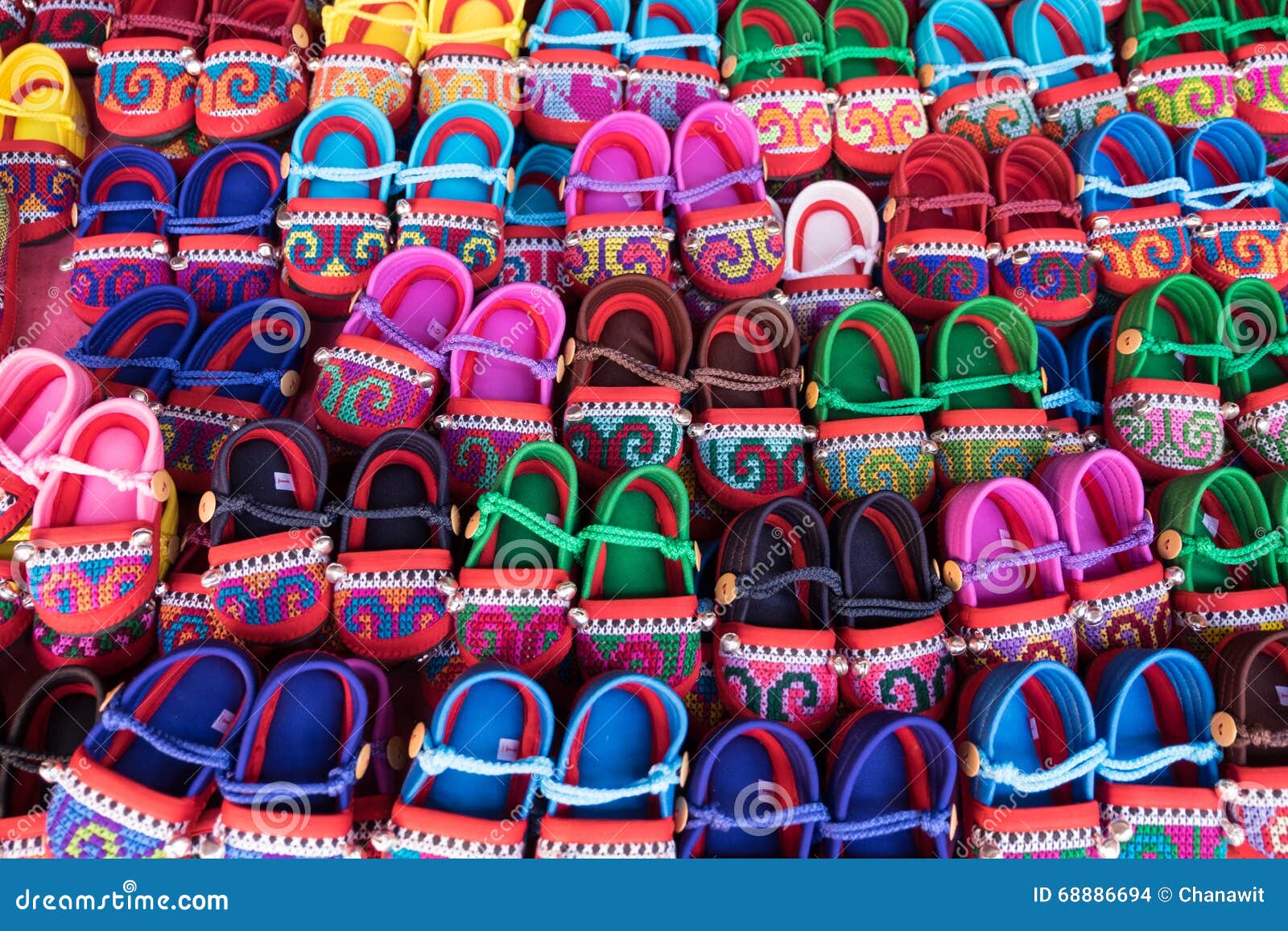 Asian shoes stock photo. Image of element, style, shoes - 68886694