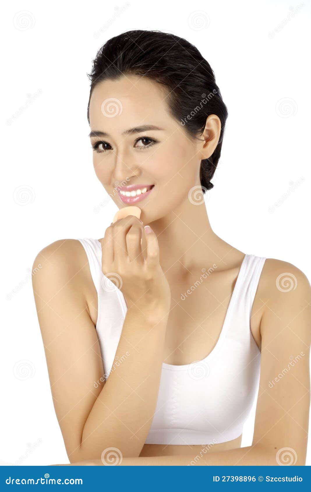 Asian Slim Beauty With Good Skin Royalty-Free Stock Image ...