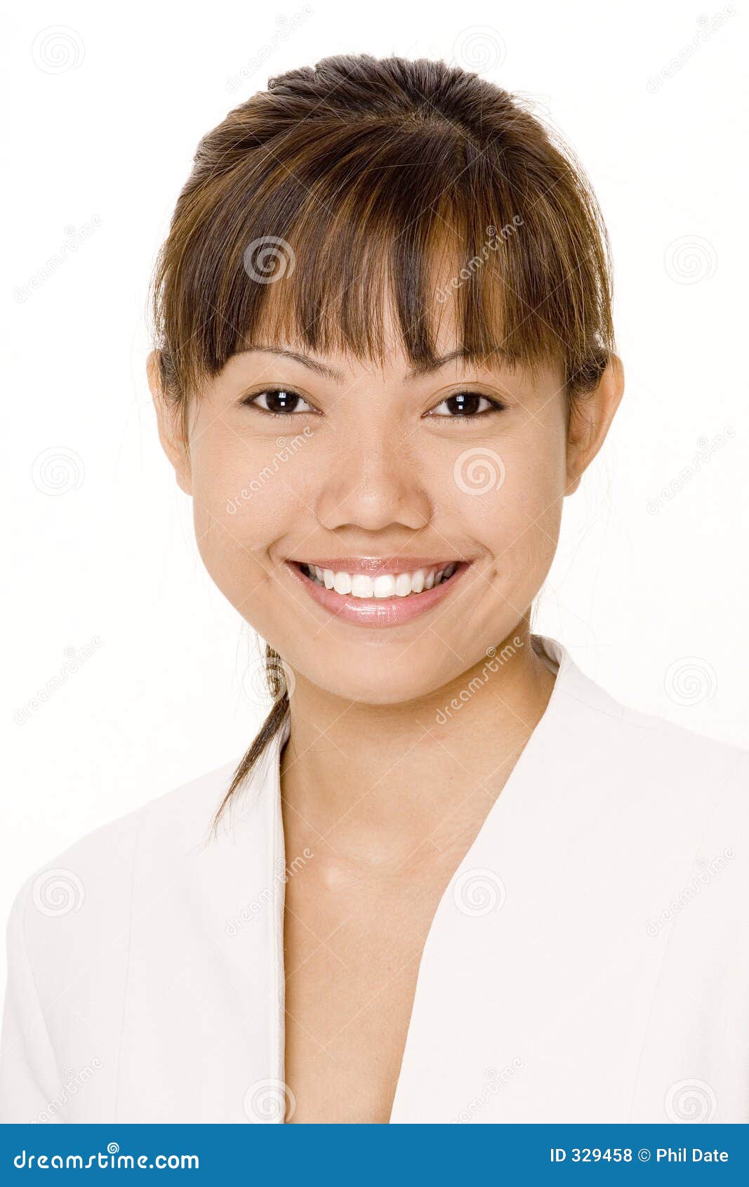 Asian smile 1 stock photo. Image of teeth, pretty, studio - 329458