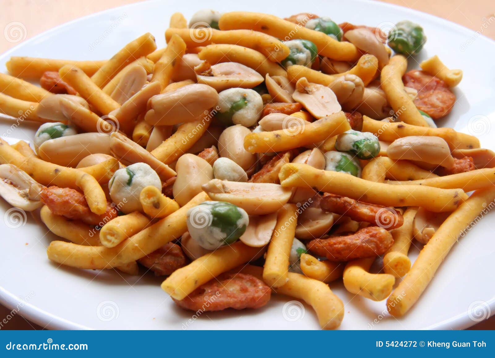 Asian snacks stock photo. Image of spicy, snacks, savory - 5424272