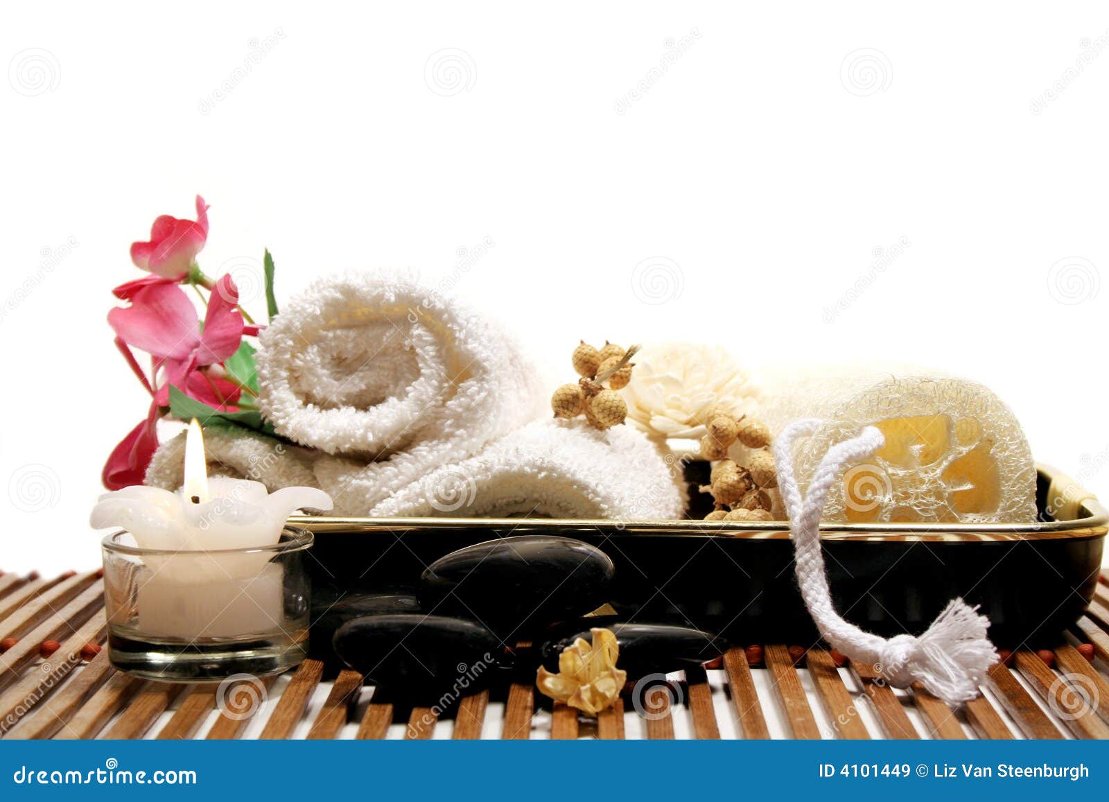 Asian Spa stock image. Image of tray, japanese, scented - 4101449