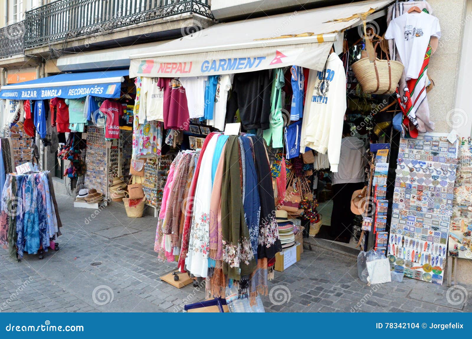 Asian stores editorial stock image. Image of porto, outdoor - 78342104