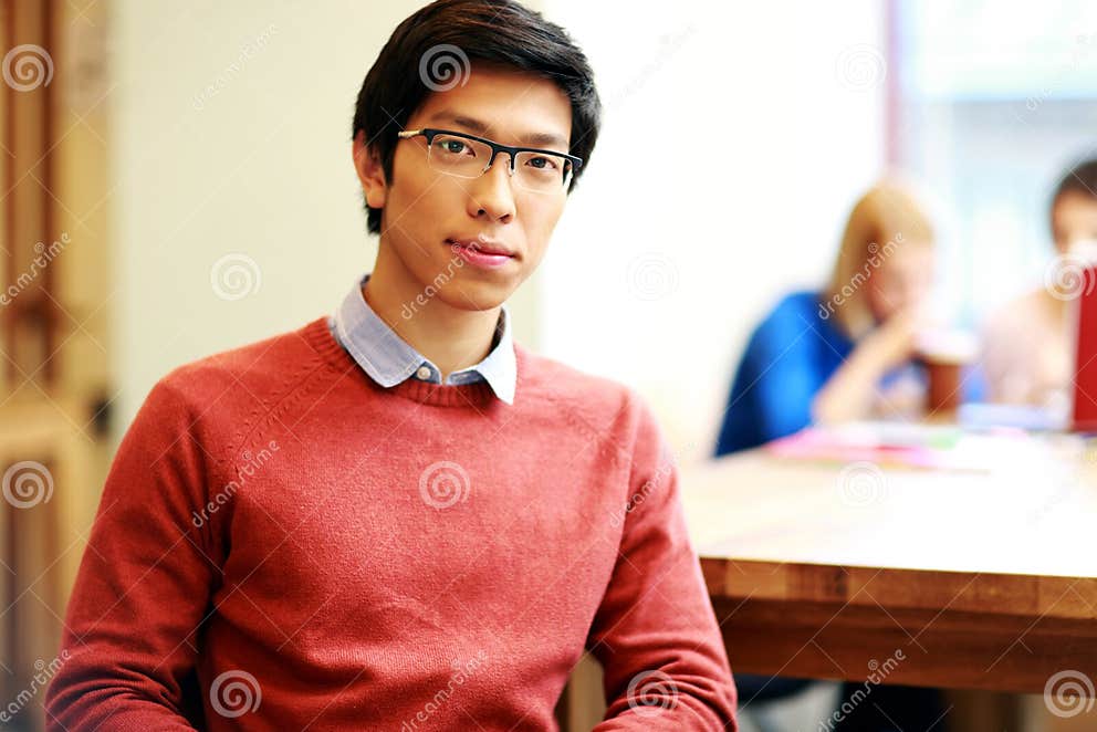 Asian student in classroom stock photo. Image of asian - 40630488