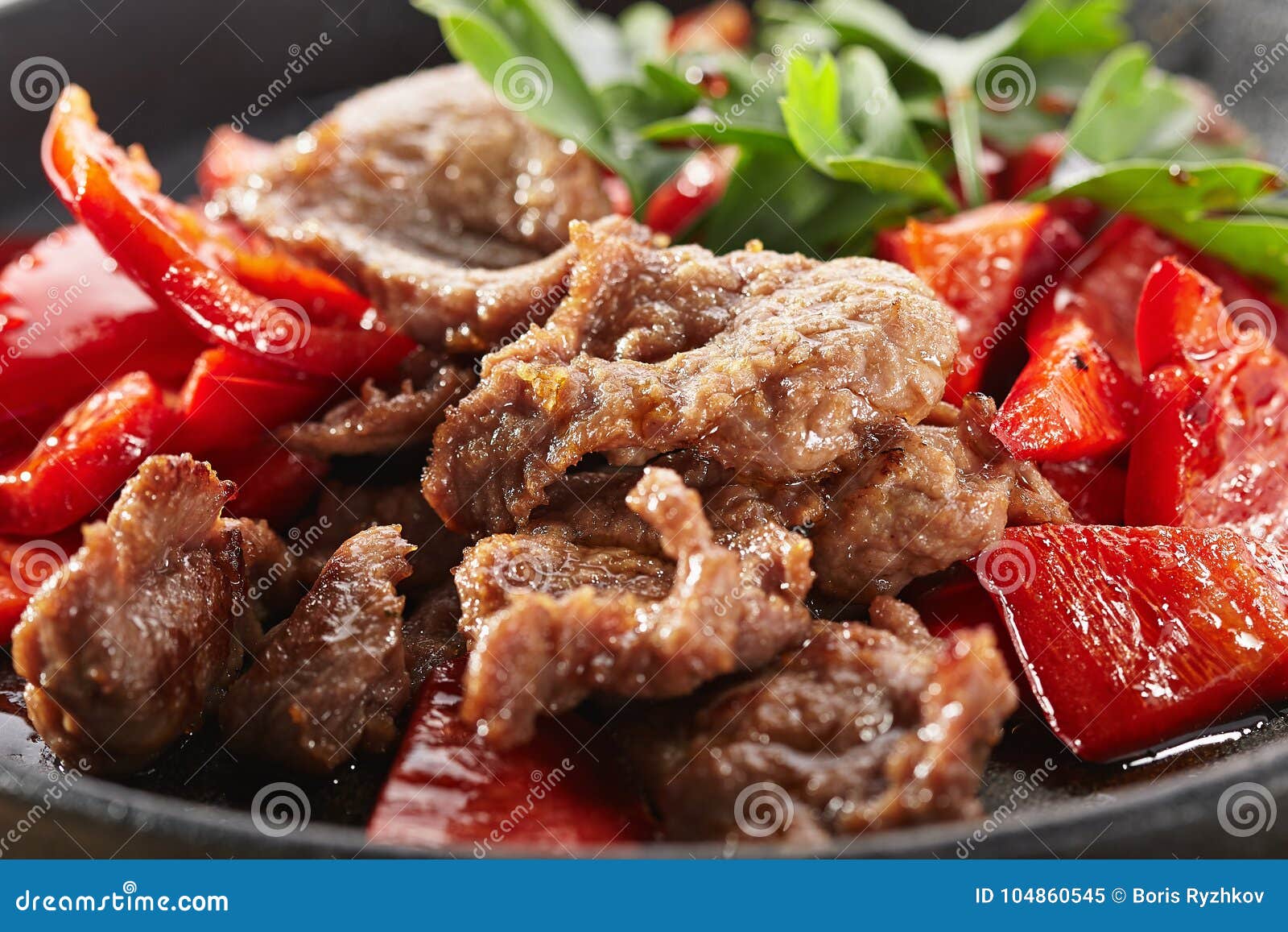 Asian Beef and Vegetables stock image. Image of fresh - 104860545
