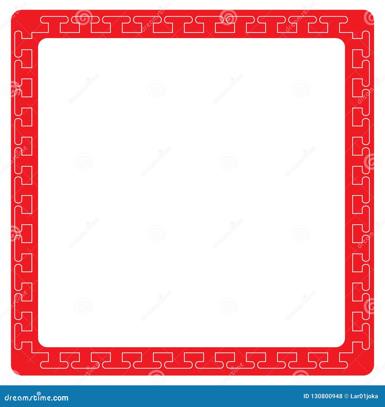 Asian style border stock vector. Illustration of traditional - 130800948