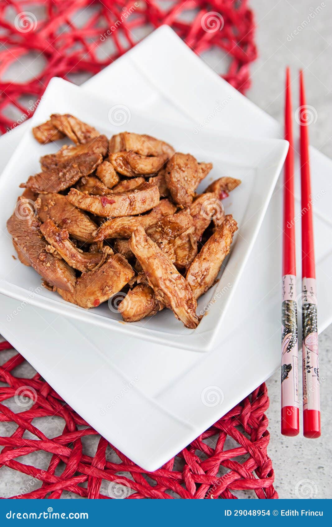 Asian style cooked meat stock photo. Image of chili, sichuan - 29048954
