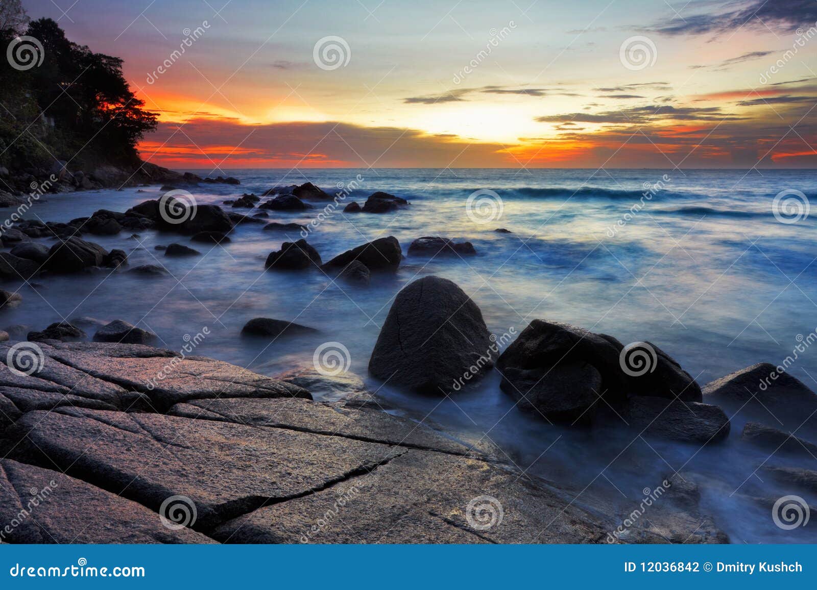 Asian sunset stock photo. Image of bright, holiday, landscape - 12036842