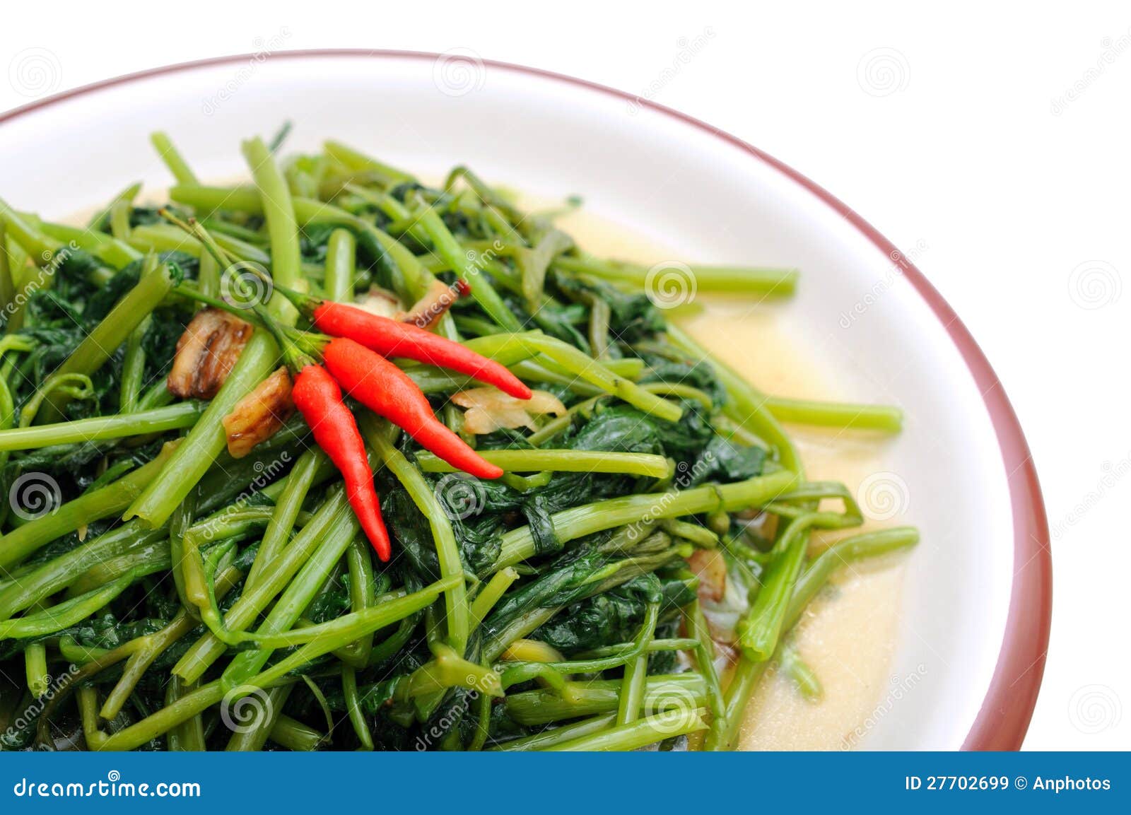 Asian swamp cabbage stock image. Image of aquatica, spinach - 27702699