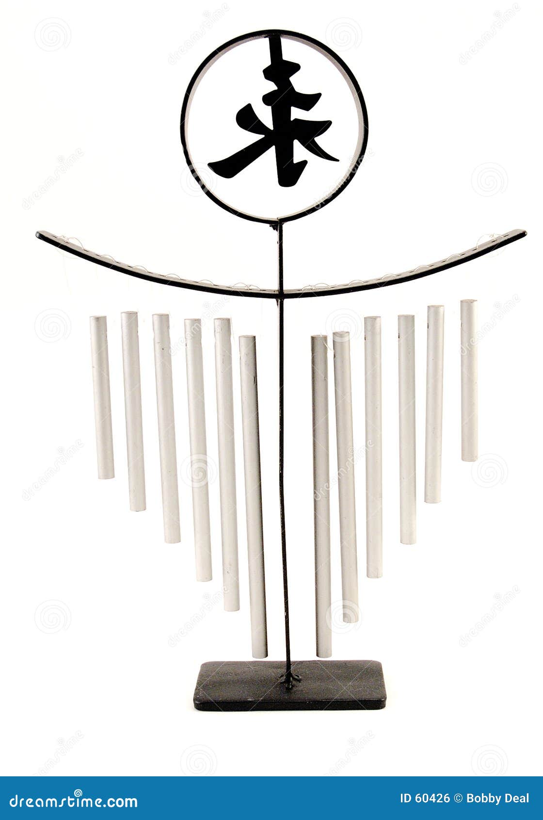 Asian Symbol Windchime stock photo. Image of chinese, musical - 60426