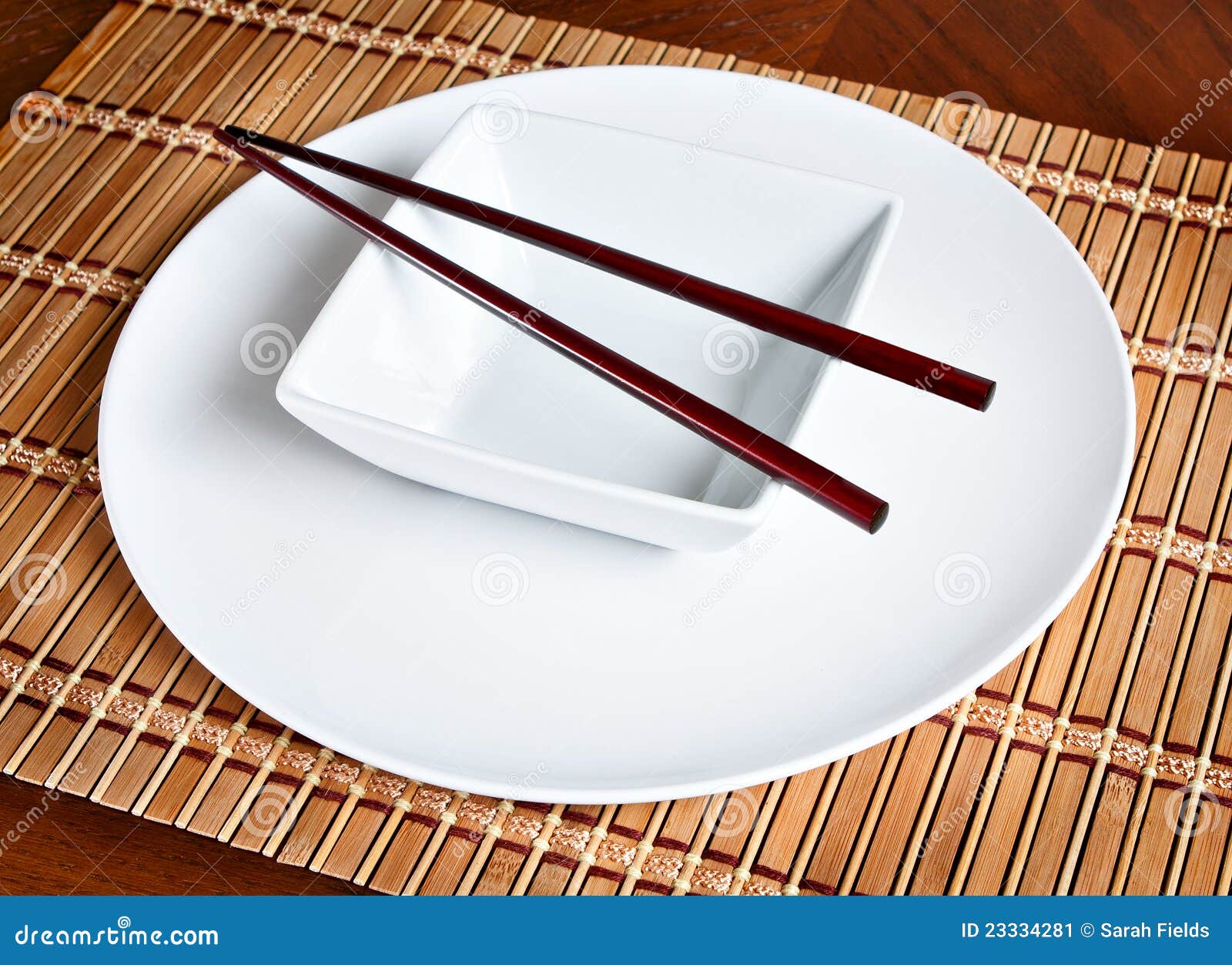 Asian table setting stock image. Image of bowl, placemat - 23334281