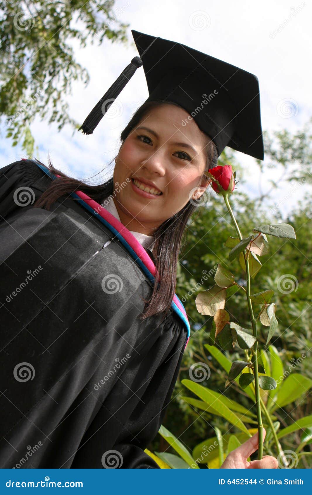 Asian university graduate stock photo. Image of event - 6452544