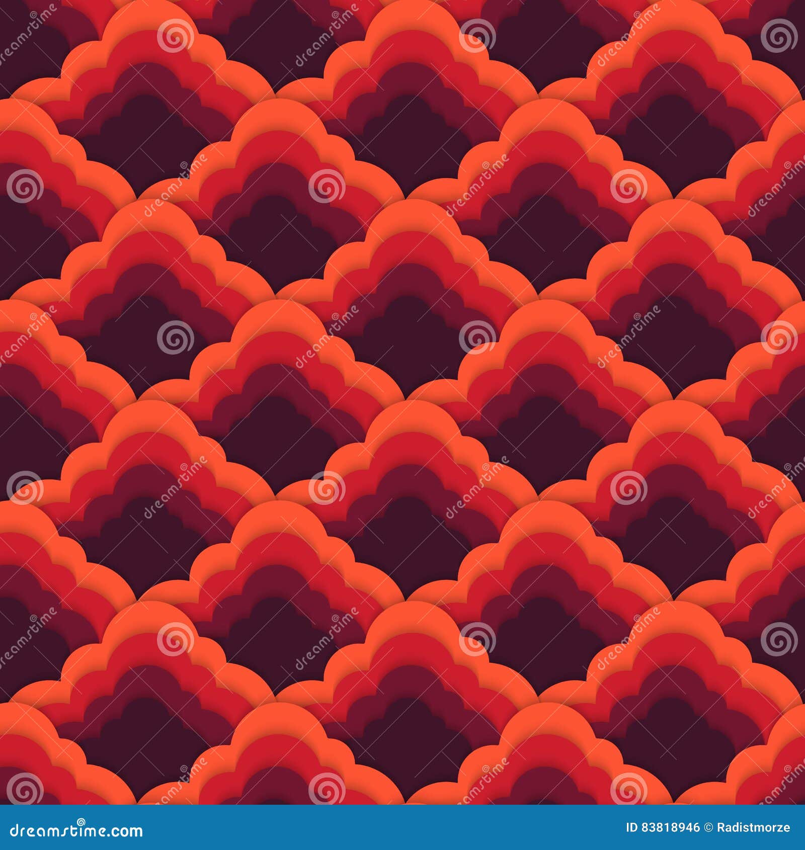 Asian Vector Seamless Abstract Pattern Stock Vector - Illustration of ...