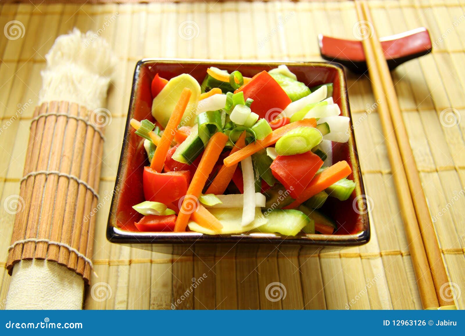 Asian Vegetables stock photo. Image of bamboo, capsicum - 12963126