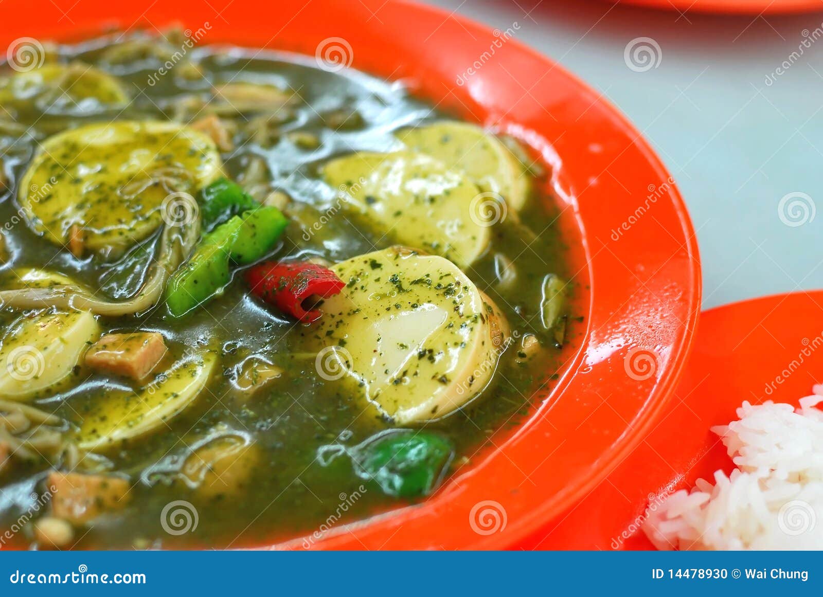 Asian Vegetarian Bean Curd Cuisine Stock Photo - Image of asian ...