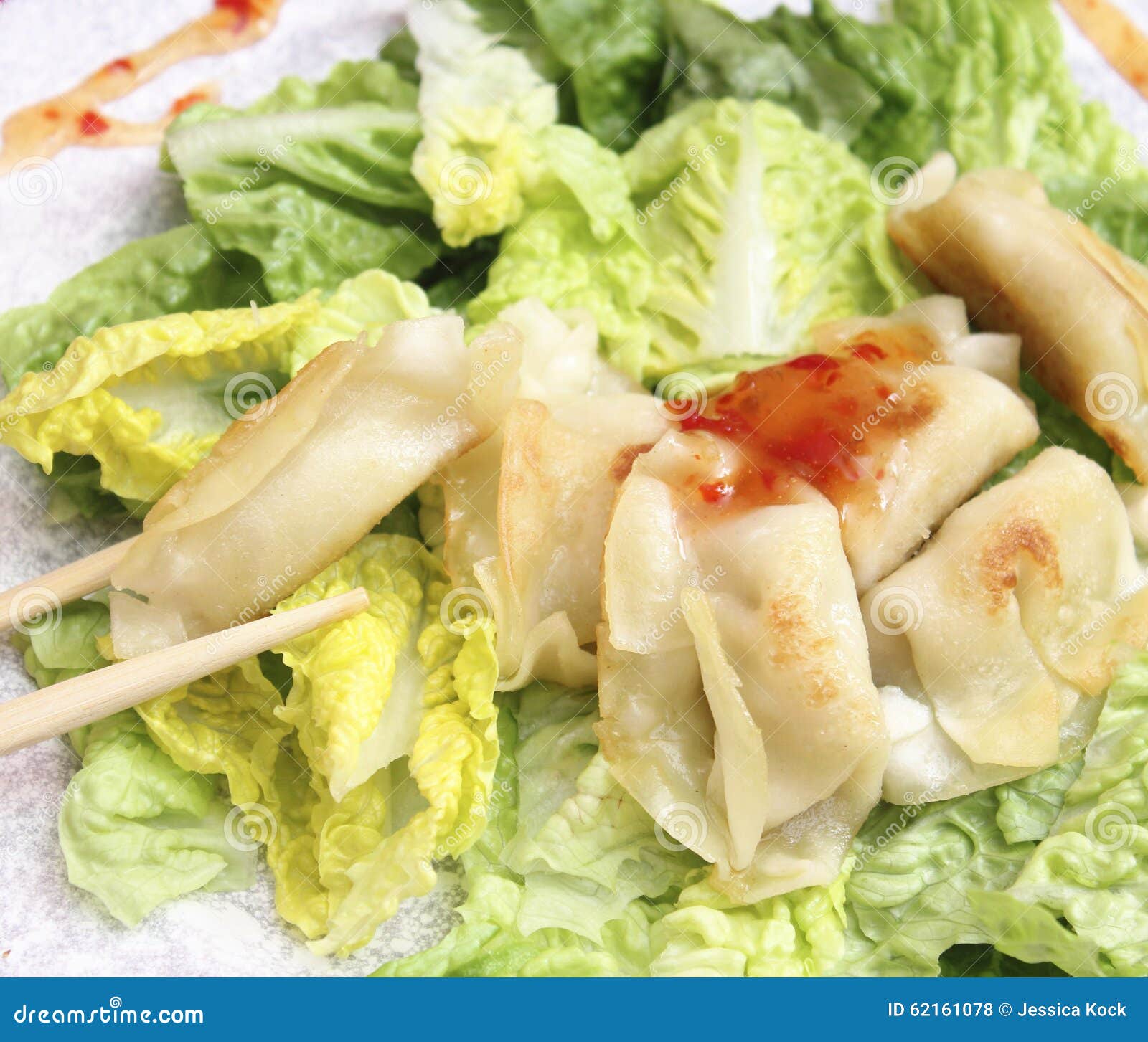 Asian Wan Tans stock photo. Image of starter, tans, dumplings - 62161078