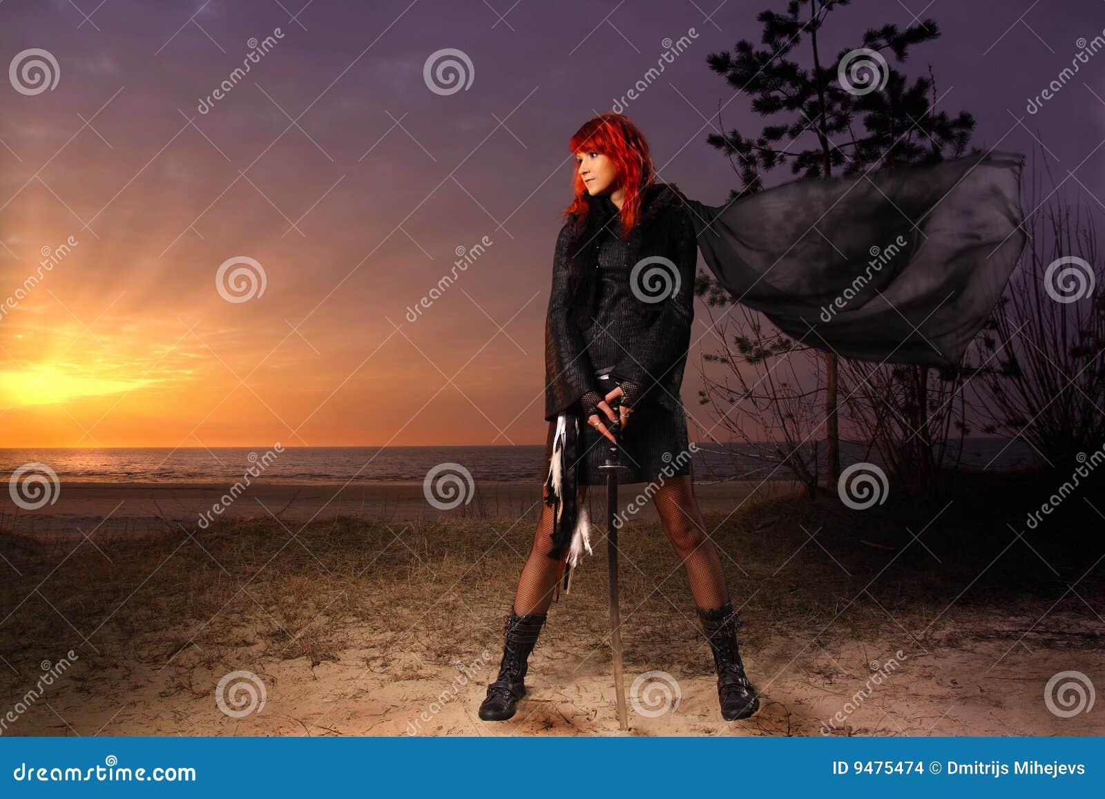 Anger Man, Warrior Young Covered In Mud Royalty-Free Stock Photo ...