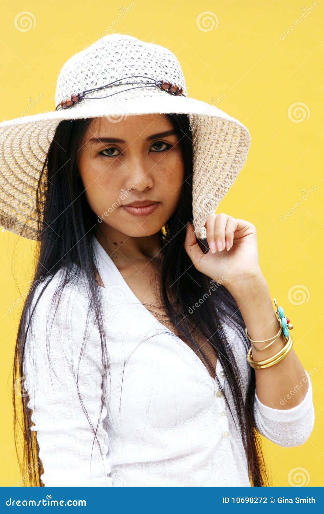 Asian woman. stock photo. Image of pose, fashionable - 10690272
